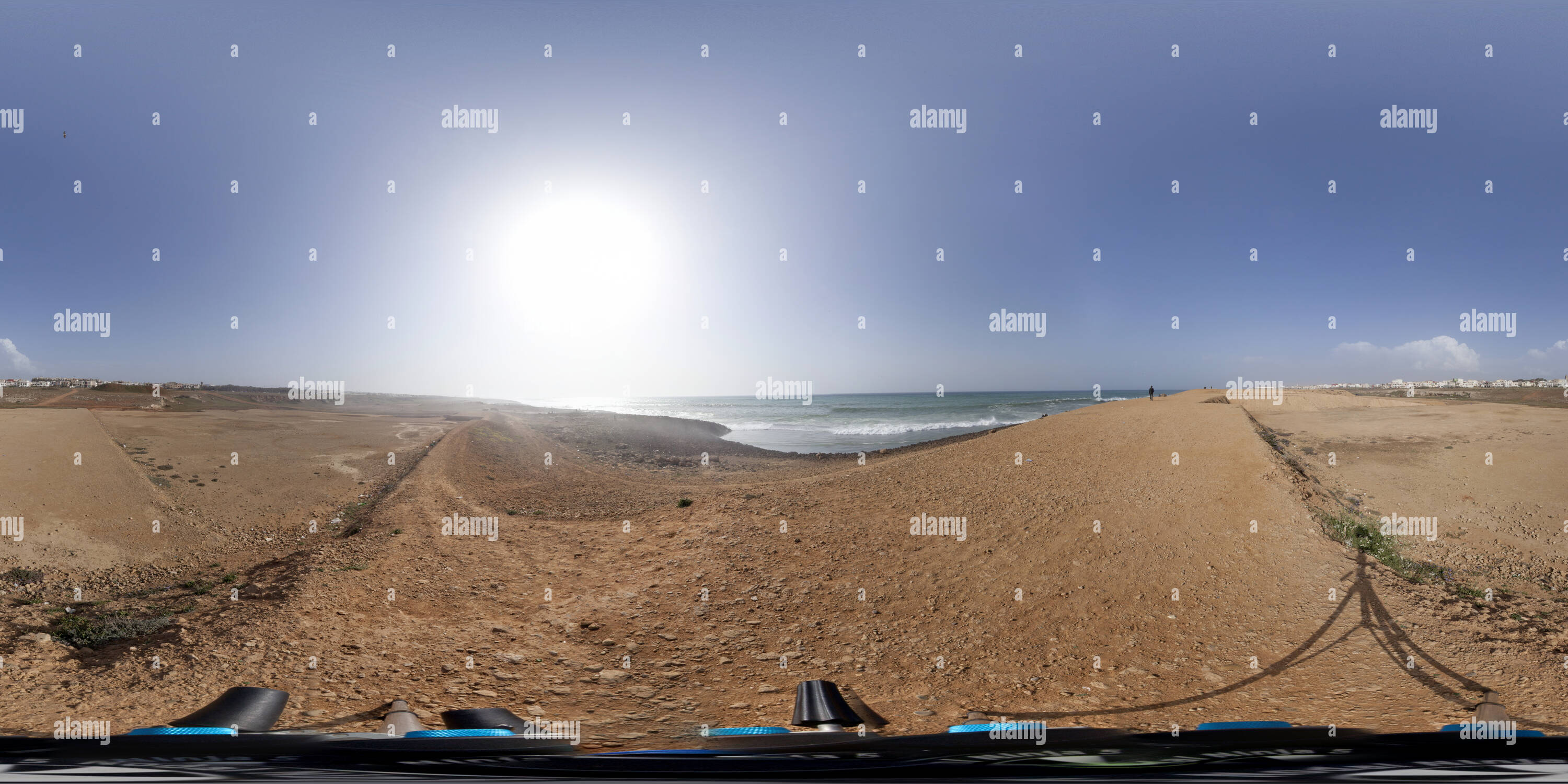 360° view of General view from raised earth platform:Dar es-Soltan 1 ...