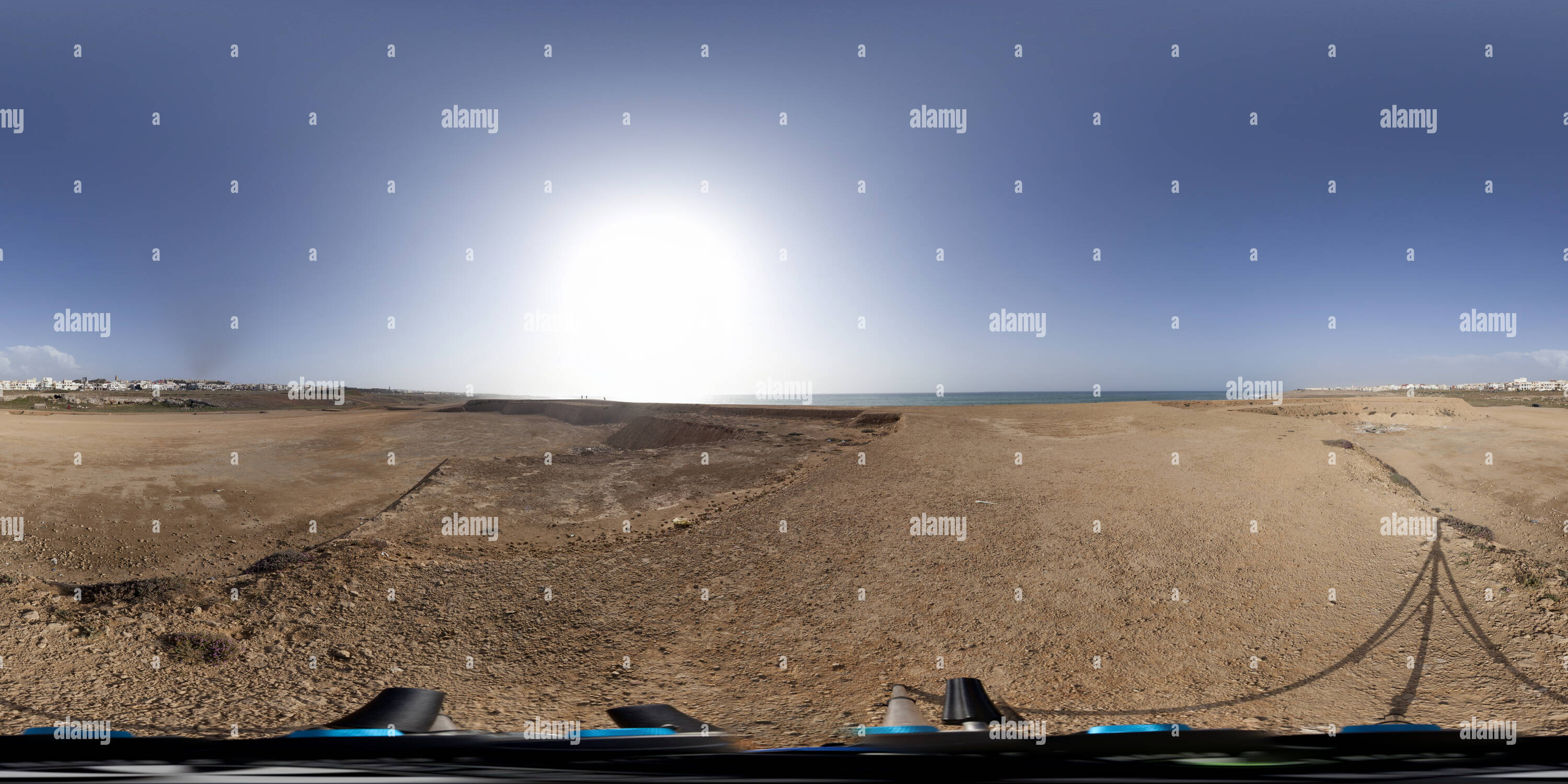 360° view of General view from raised earth platform:Dar es-Soltan 1 ...
