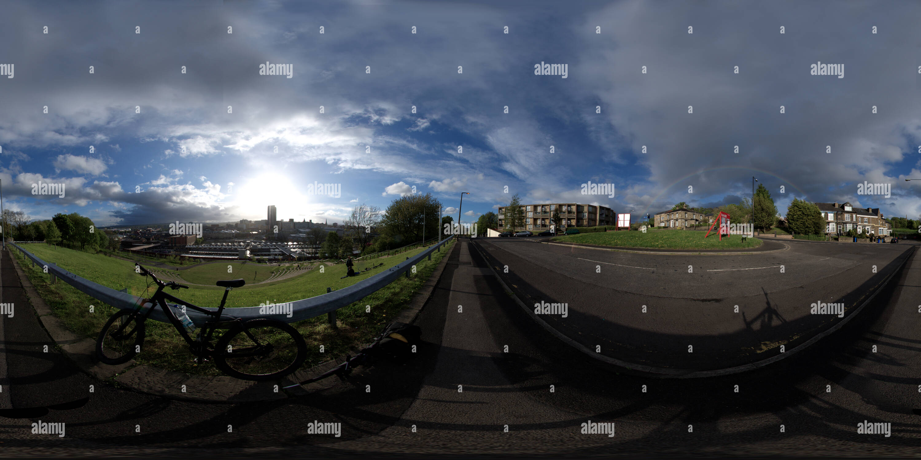 360° view of SHEFFIELD RAINBOW CITY - Alamy