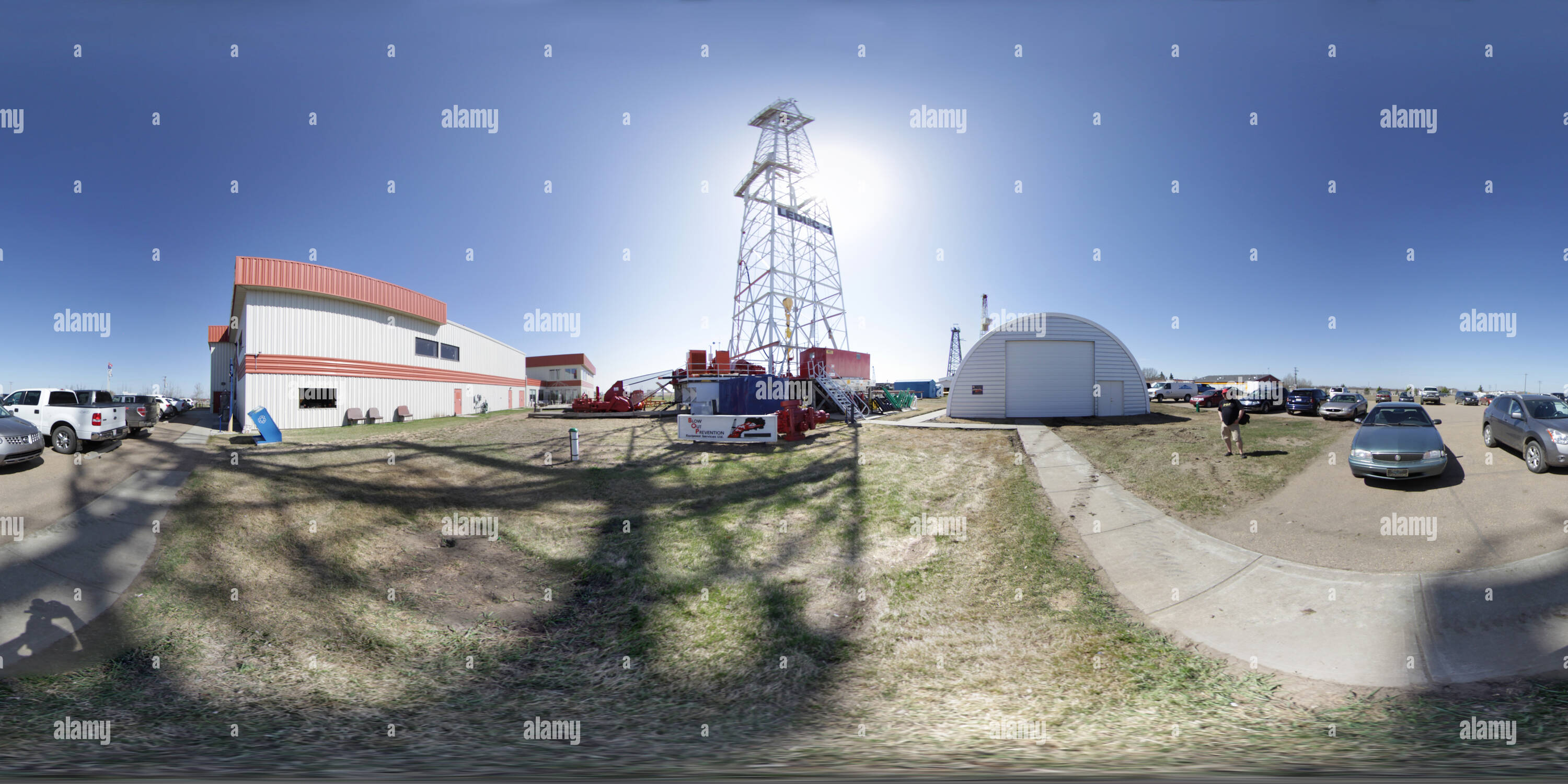360° view of Leduc Number One - Alamy
