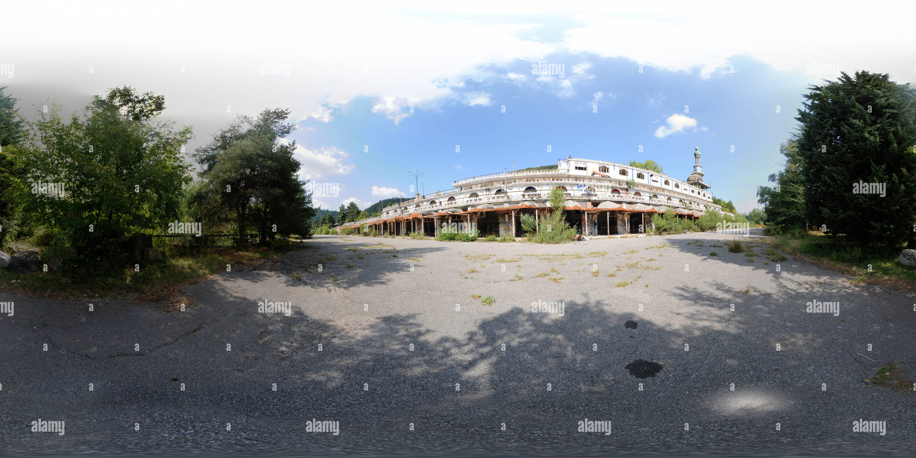 360° view of Consonno Ghost Town - Alamy