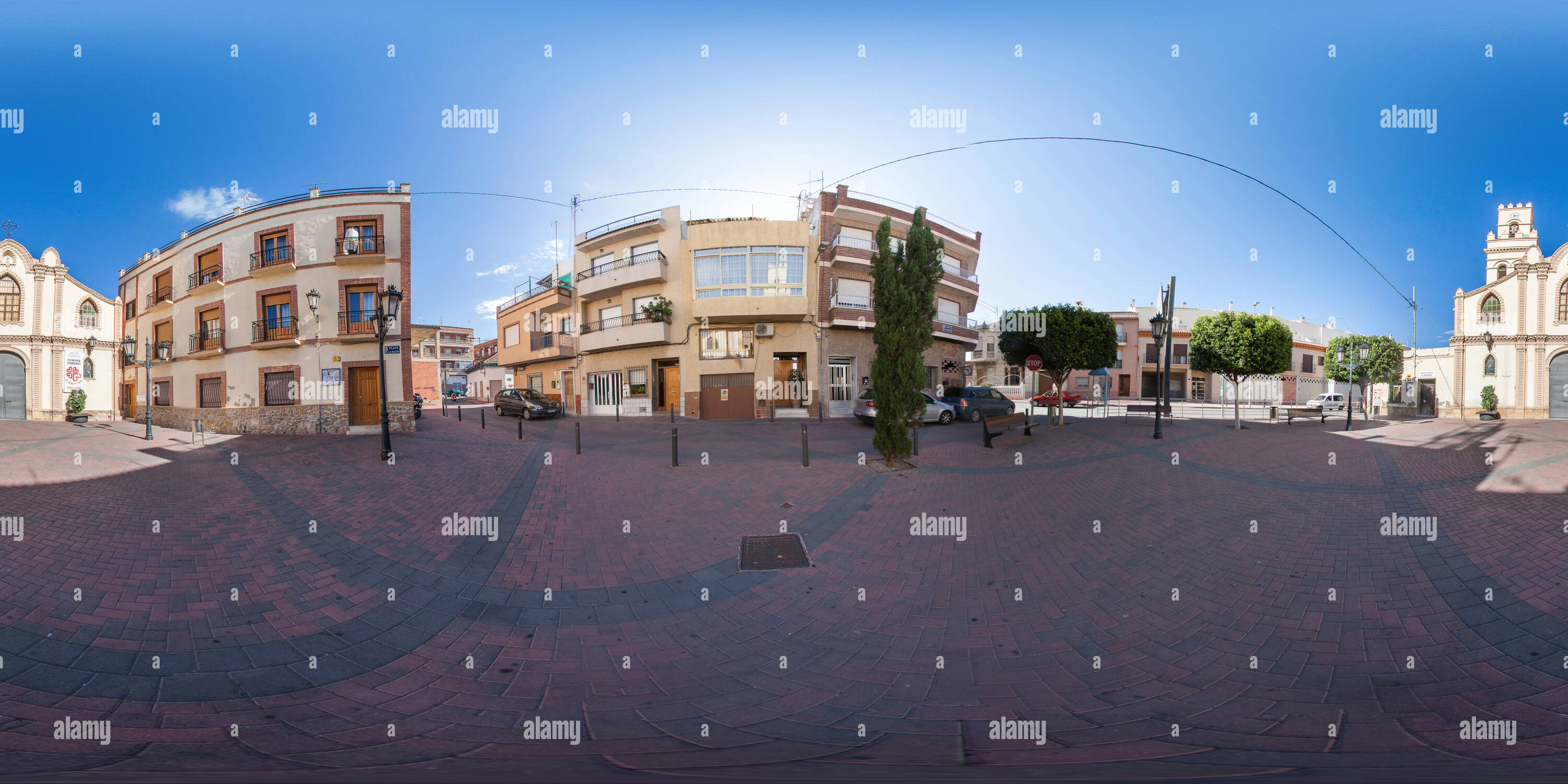 360° view of Iglesia de la Purisima de El Palmar - Murcia - Alamy
