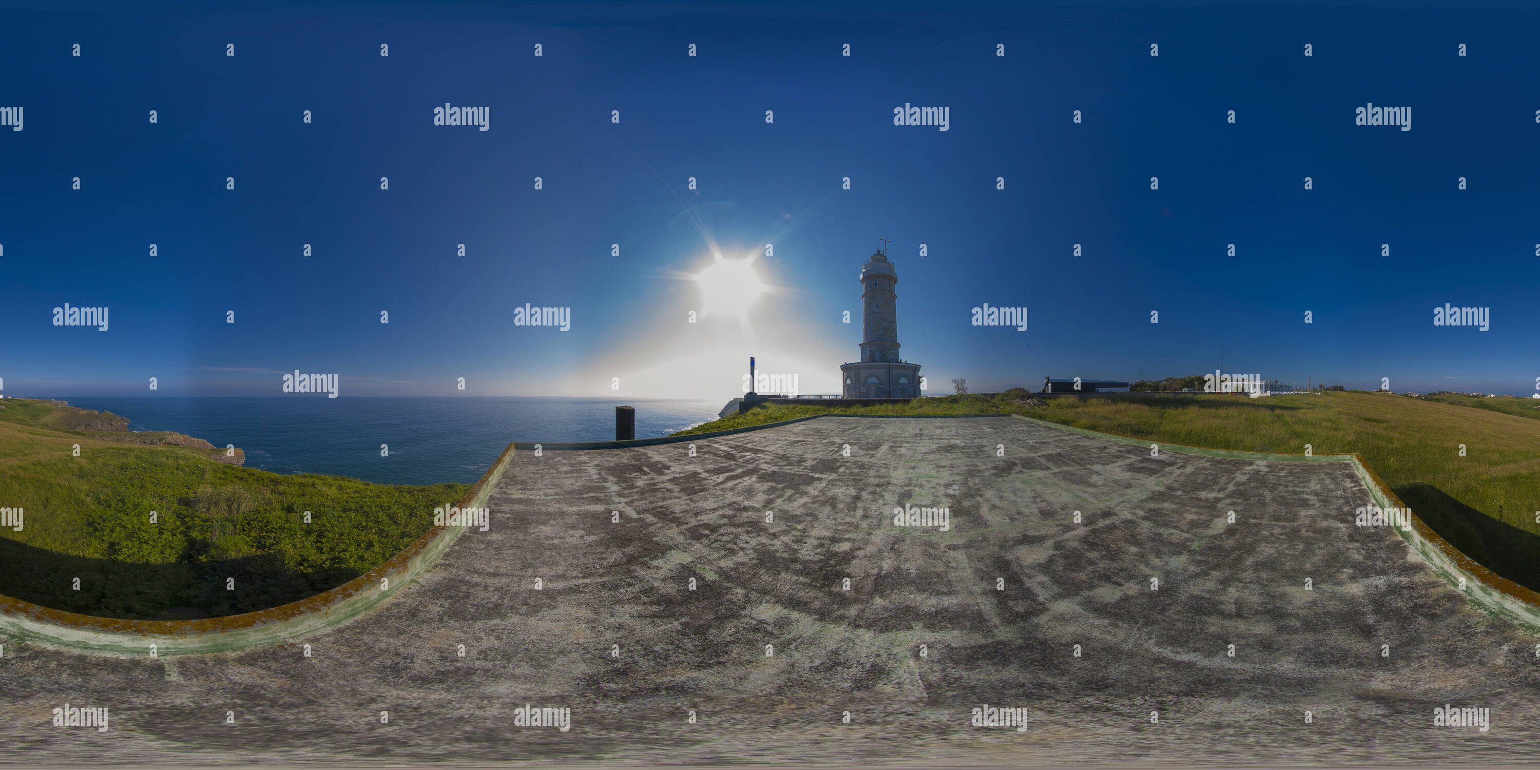 360° view of El Faro - Cabo Mayor - Alamy