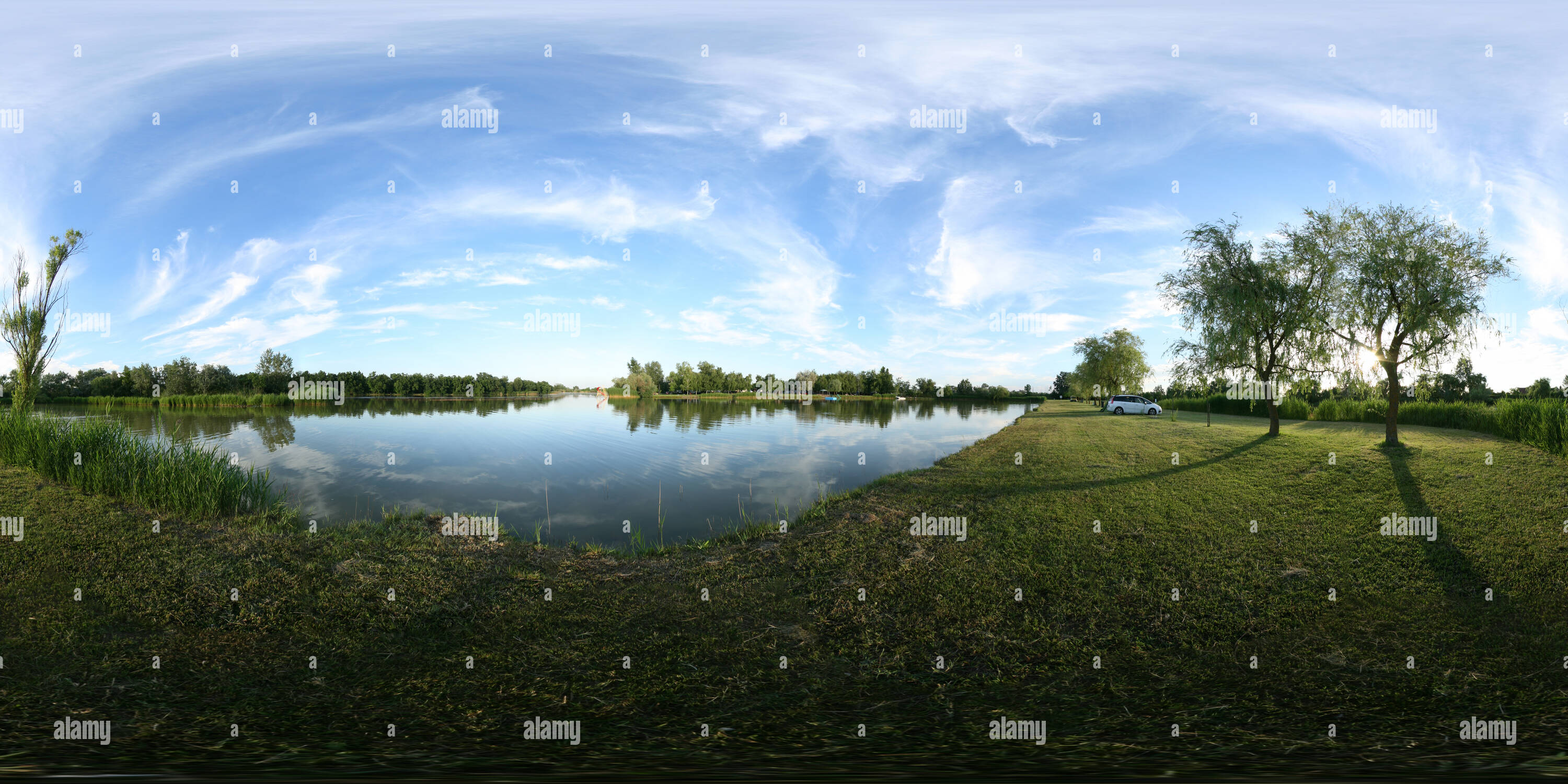 360° view of Sziki naturist campground - Alamy