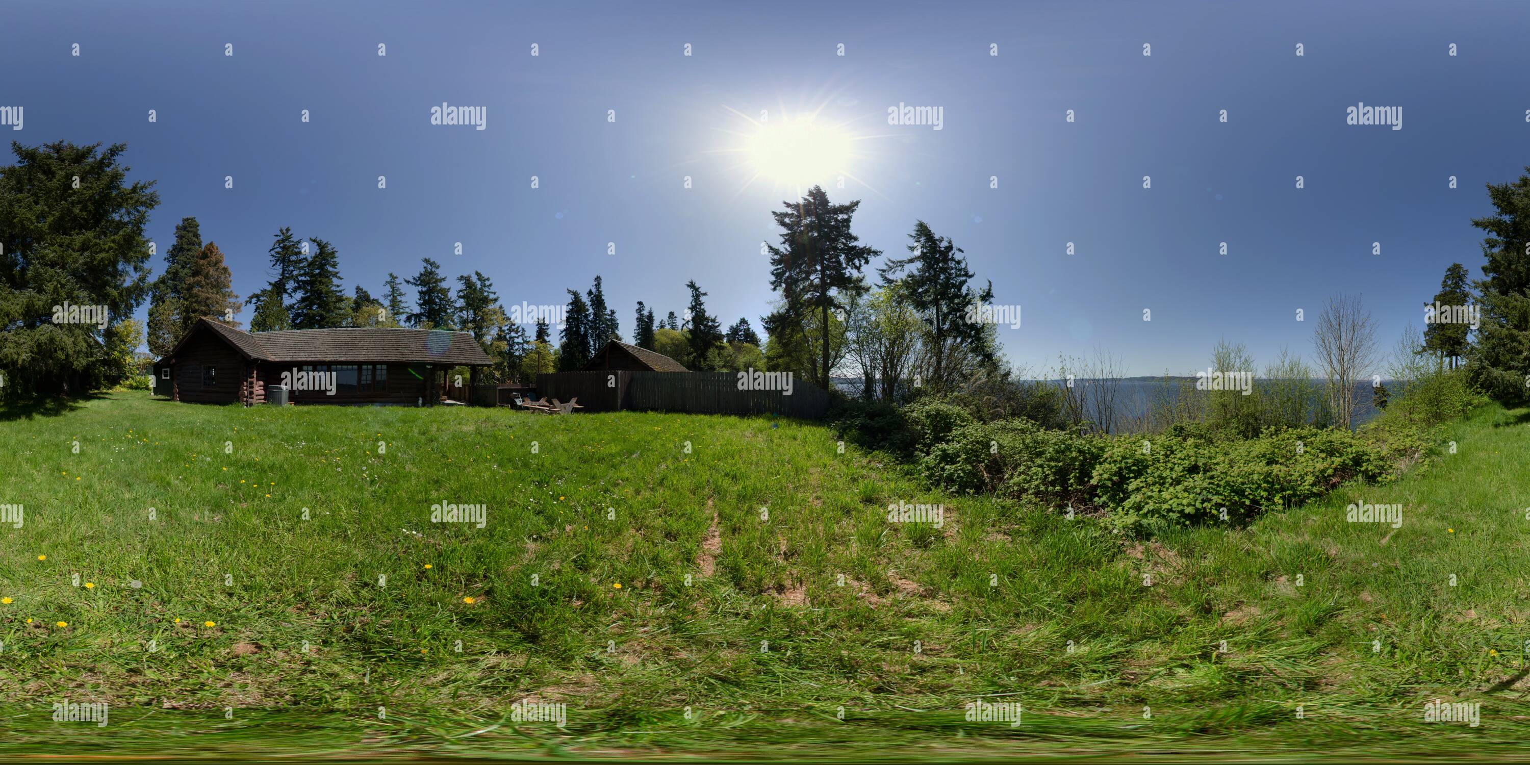 360° view of Saltwater State Park Interpretive Center, Exterior ...