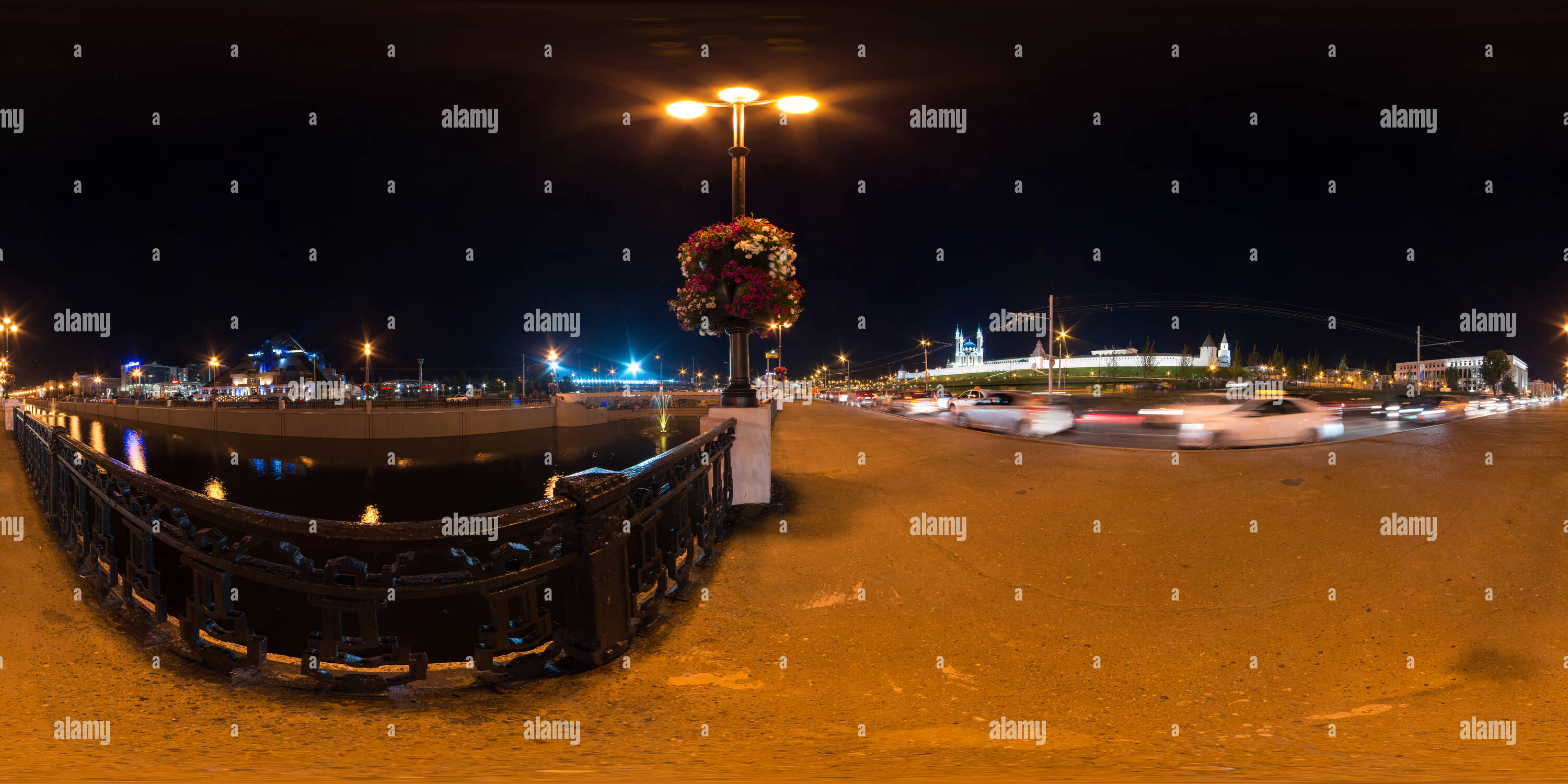 360° view of Bulak at Night 1 - Alamy