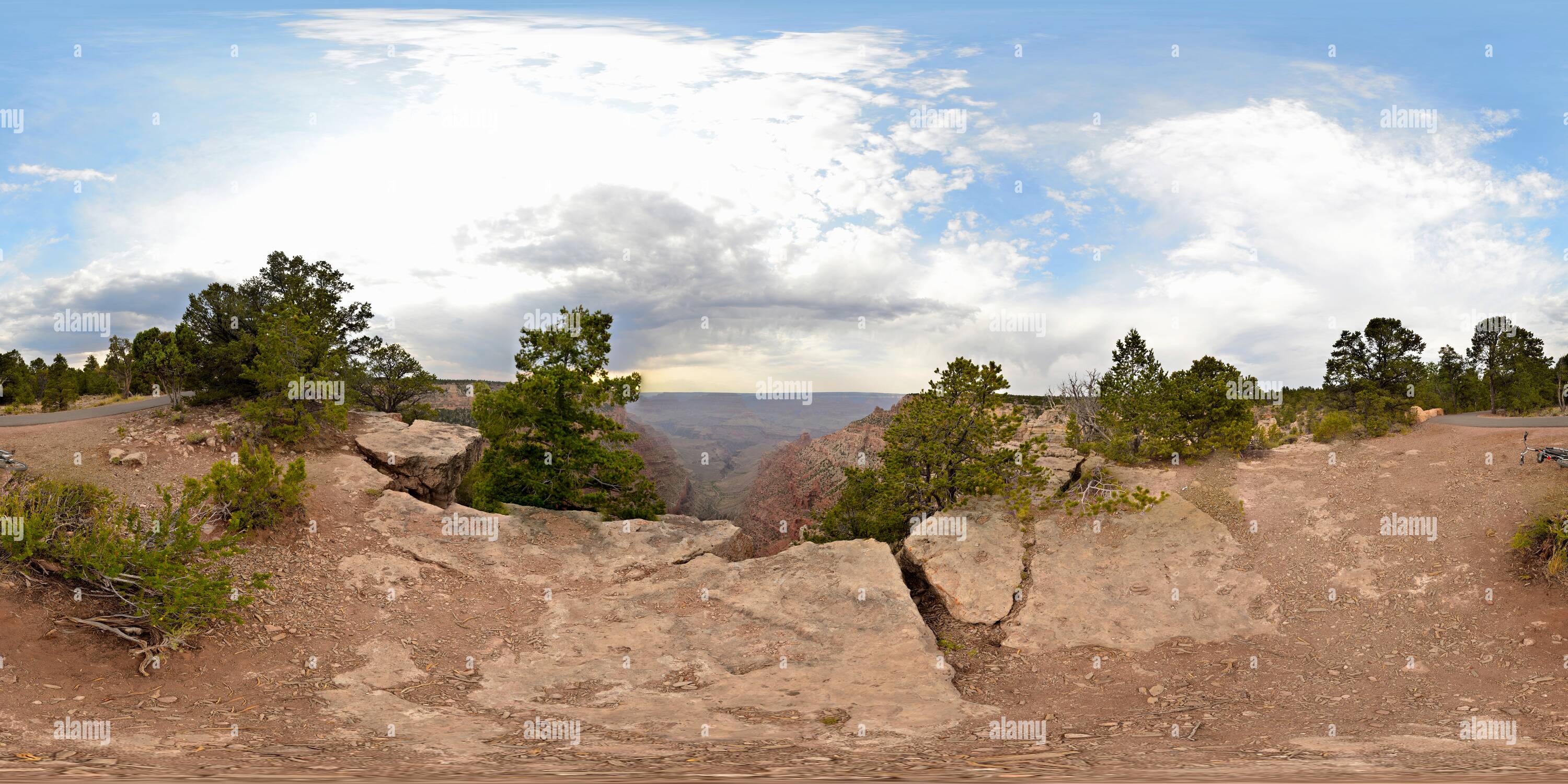 360° view of Grand Canyon South Rim - Alamy