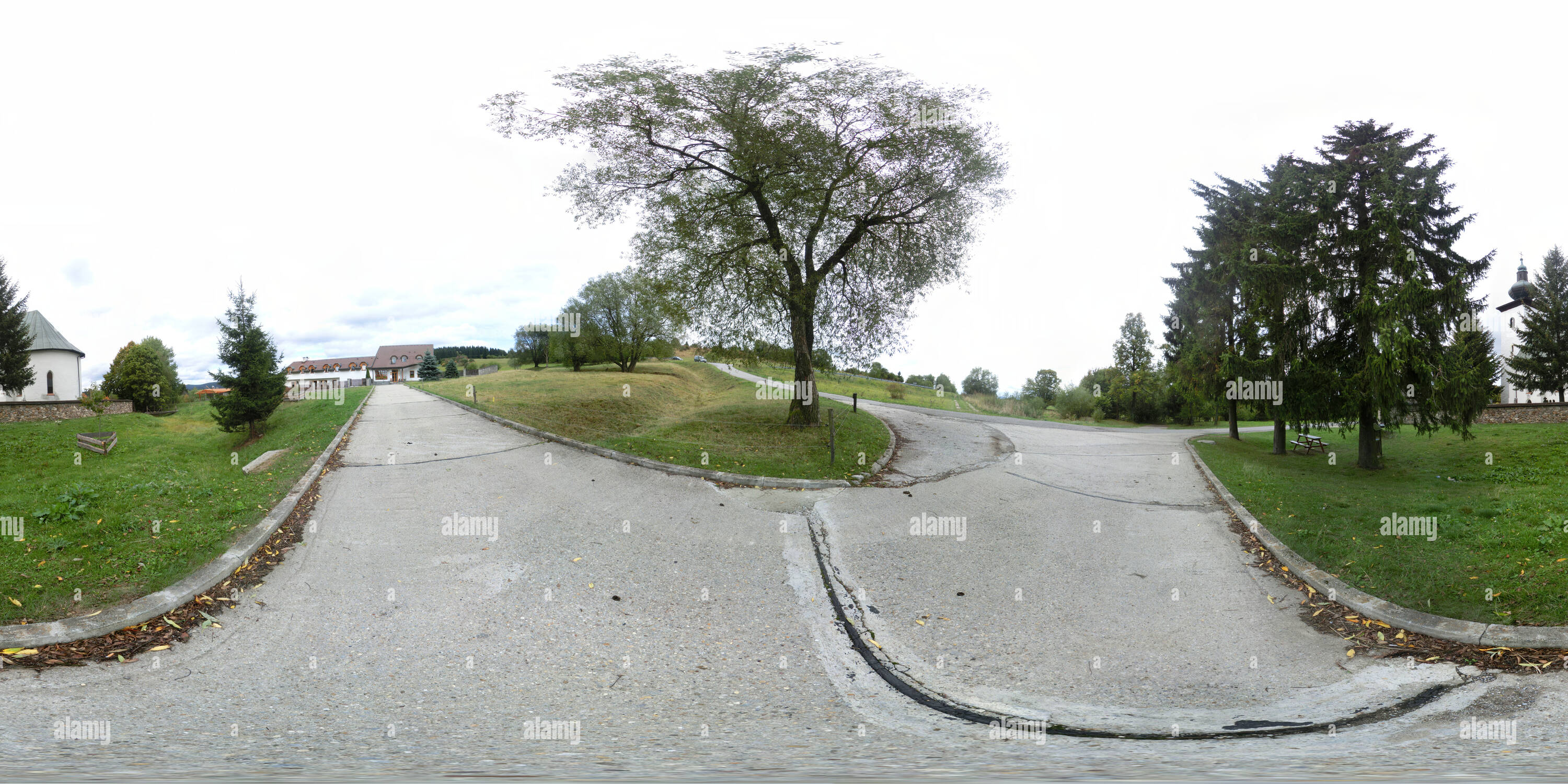 360° view of Geographic center of Europe - Alamy