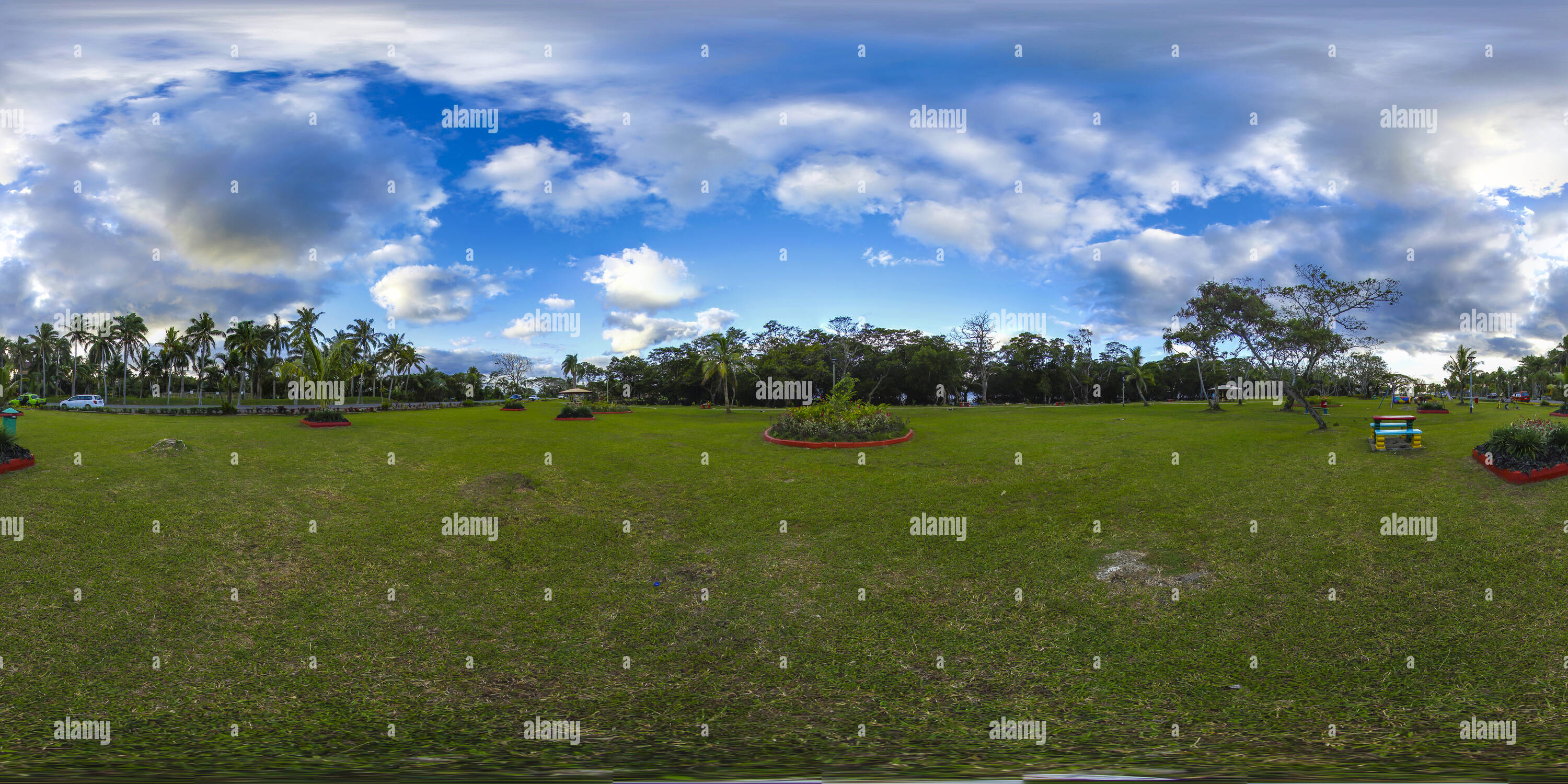 360° view of Suva city council park - Alamy