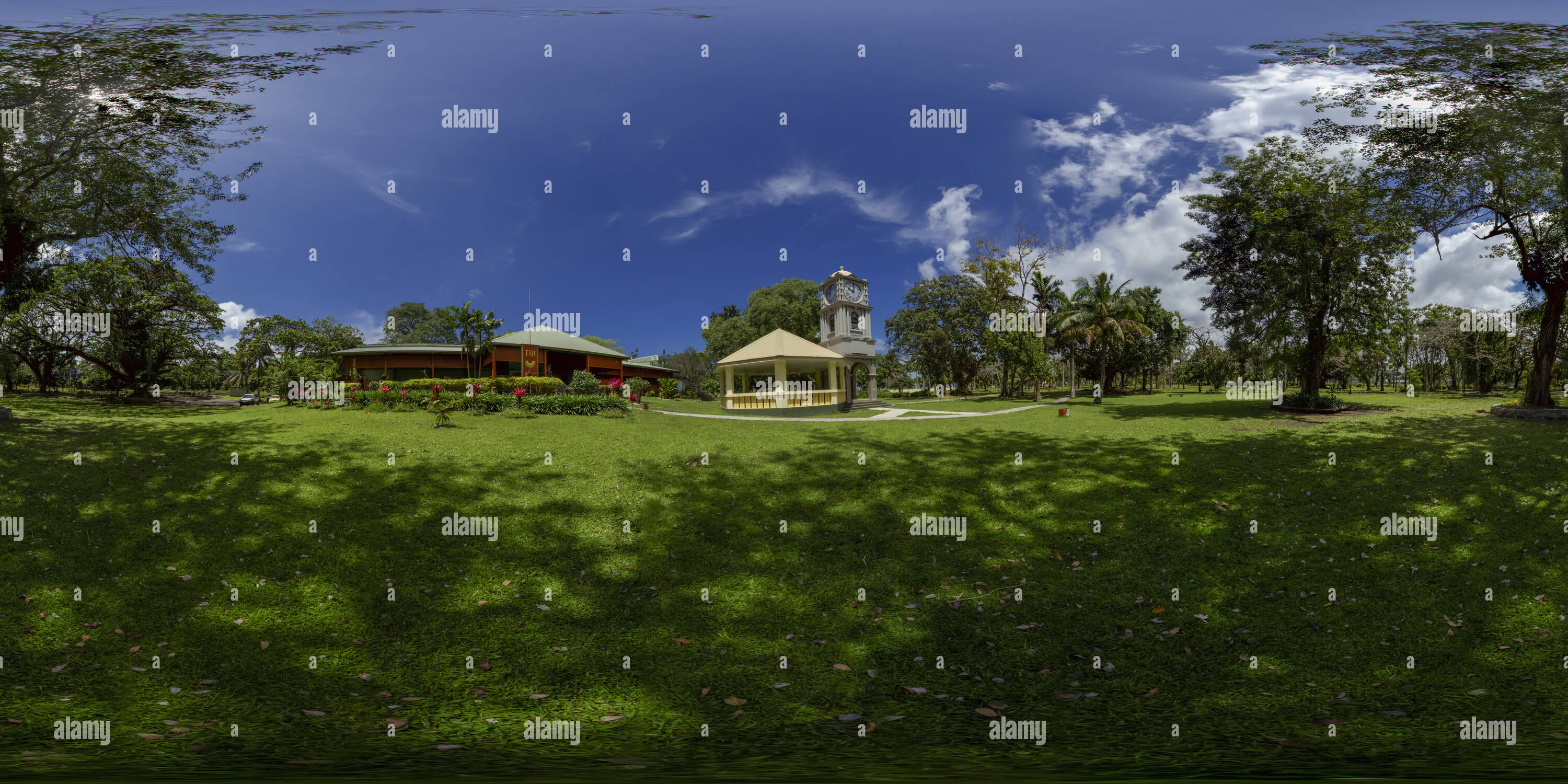 360° view of Fiji Museum in Thurston Garden - Alamy