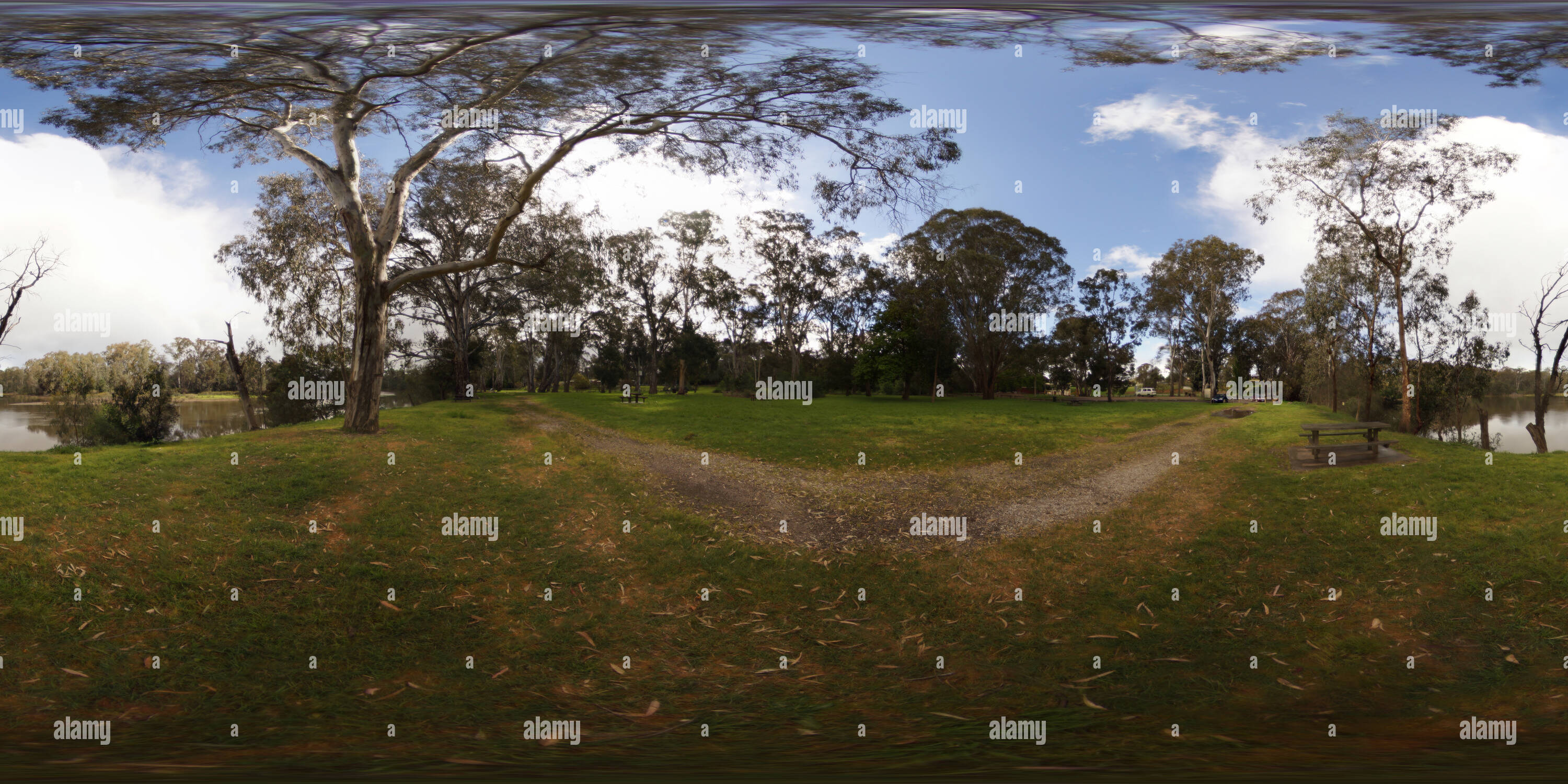 360° view of Goulburn Park Picnic Reserve - Alamy