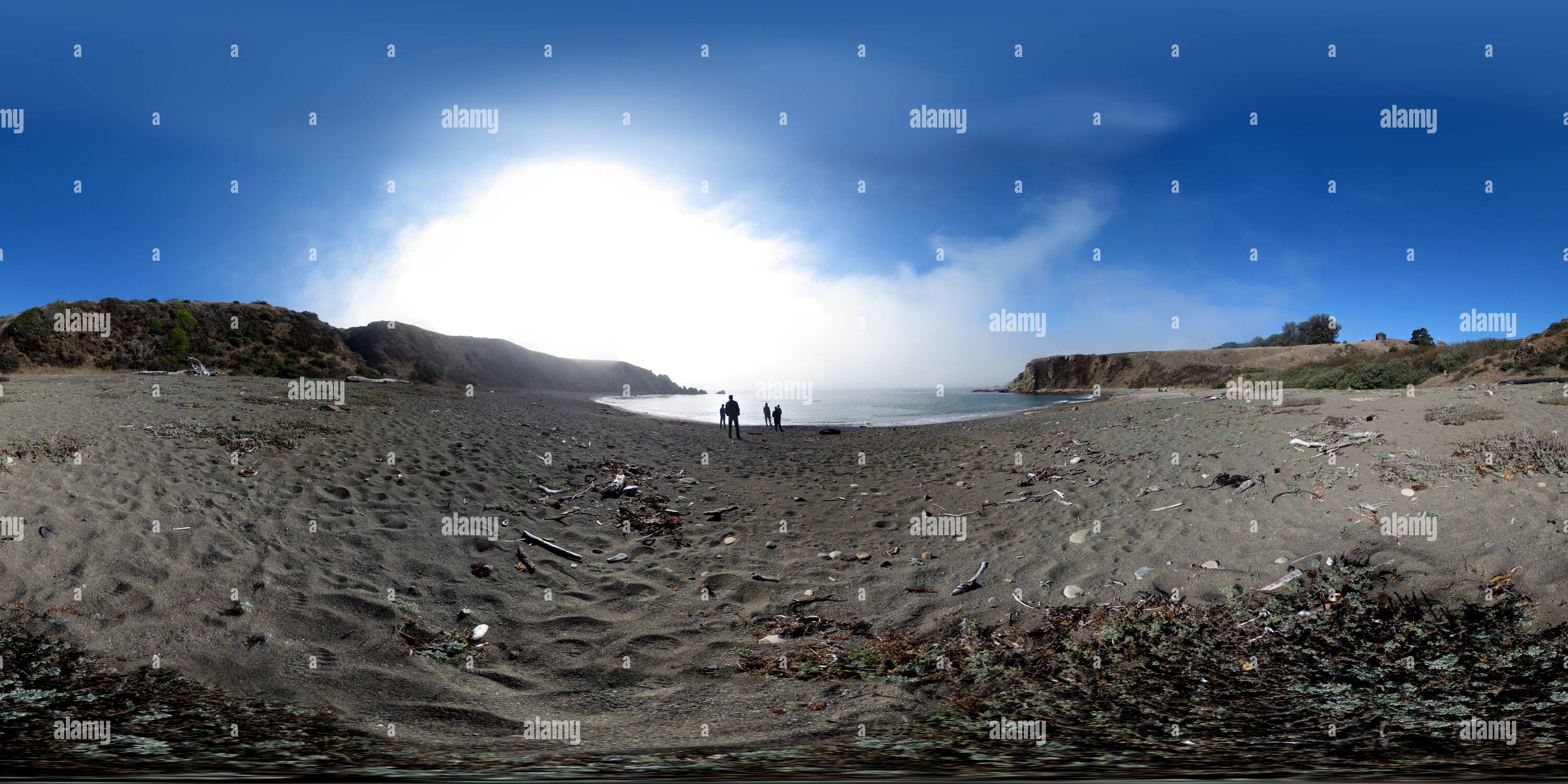 360° view of Fort Ross Shoreline - Alamy