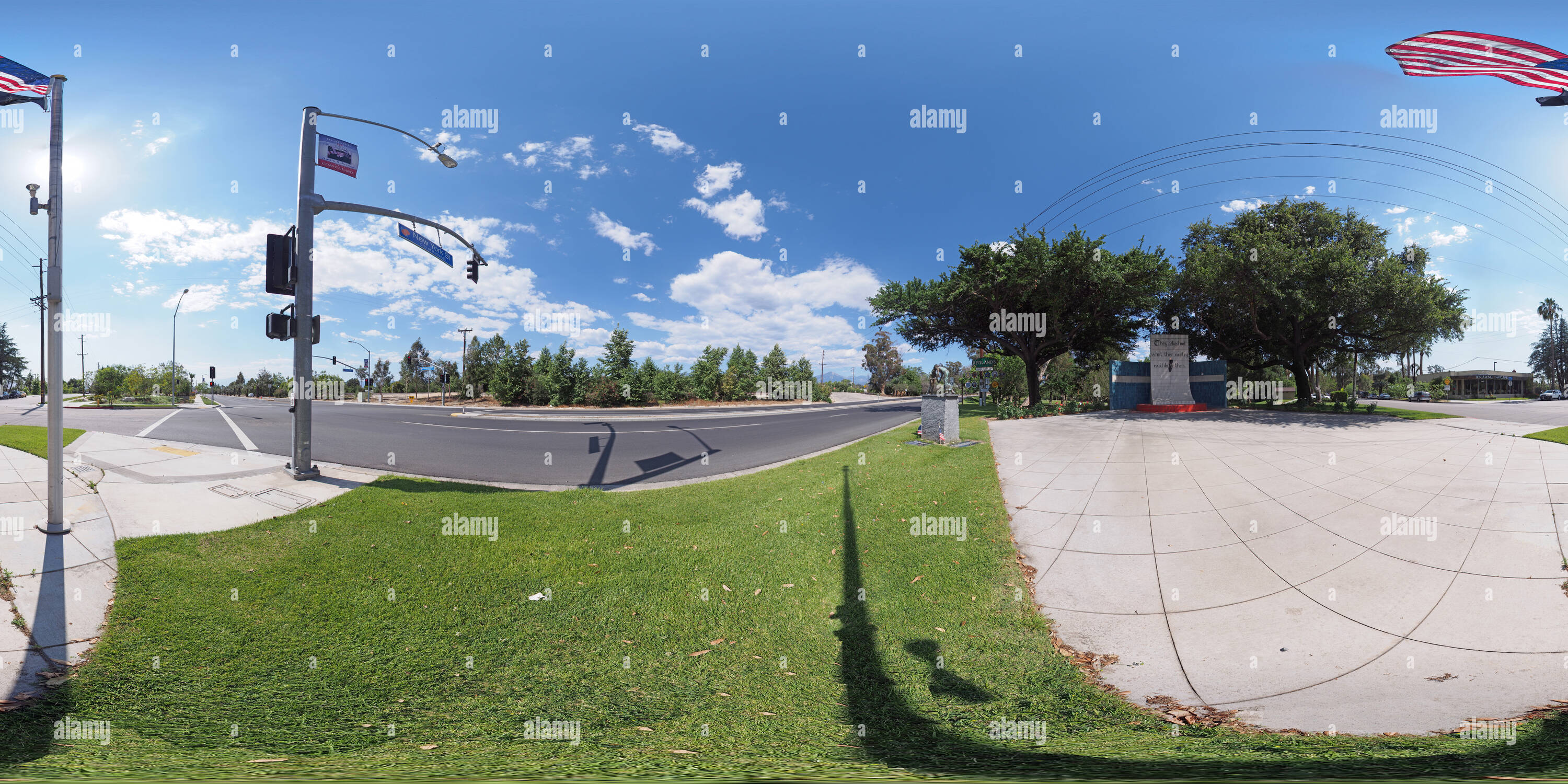 360° view of Eternal Flame Redlands California - Alamy