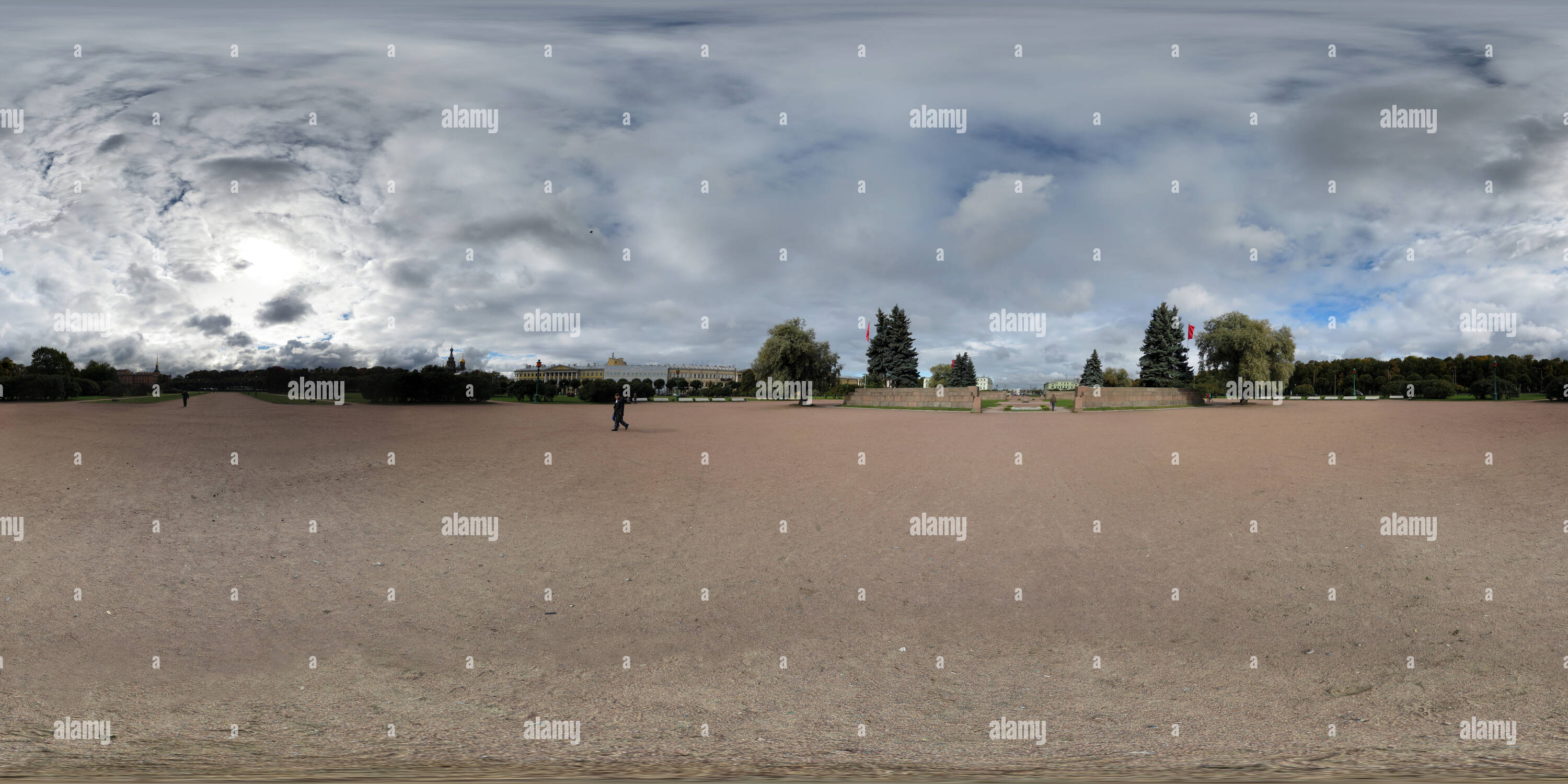 360° view of Field of Mars - St. Pitersburg - Alamy