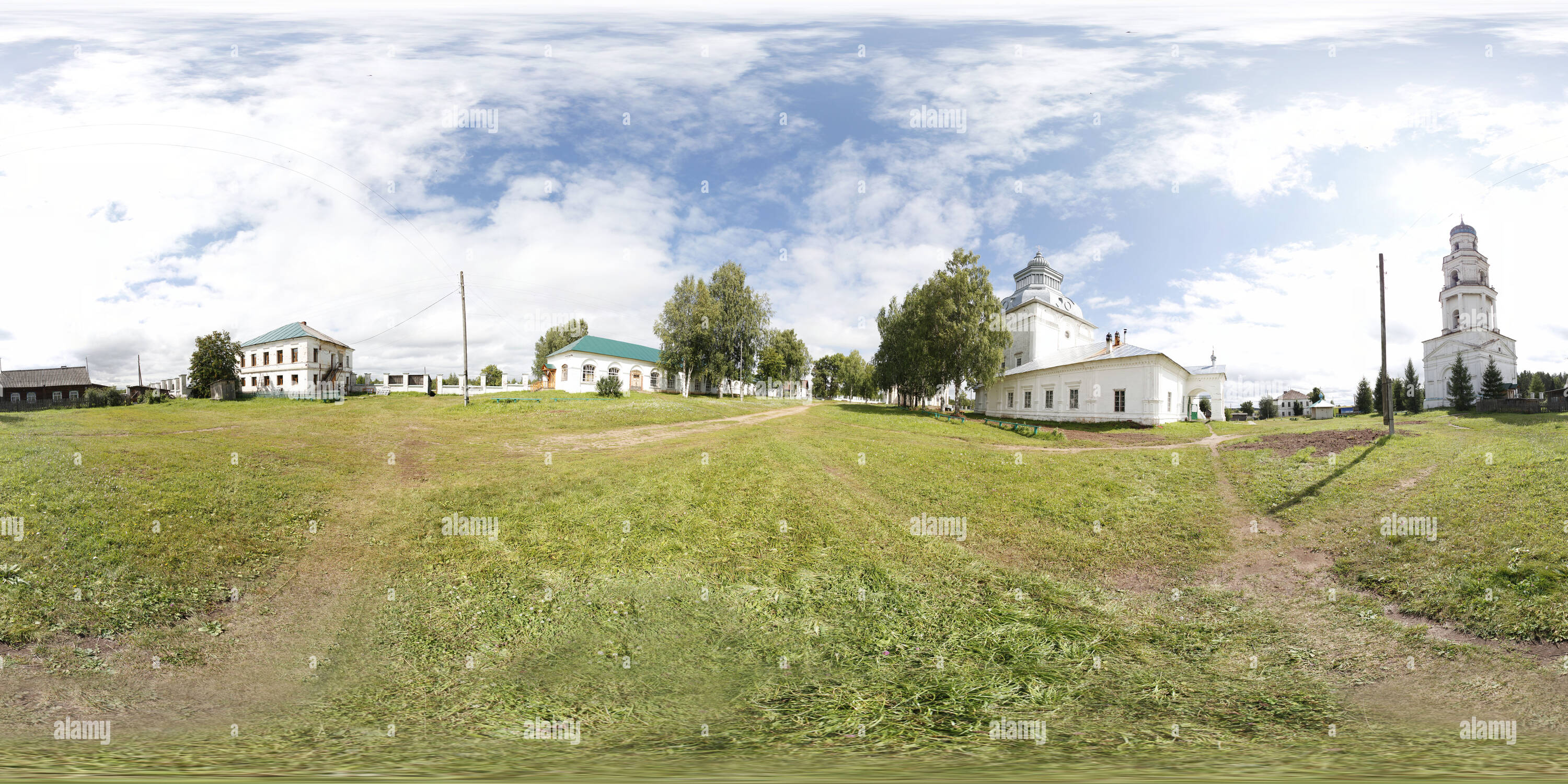 360° view of The Monastery Yard - Alamy