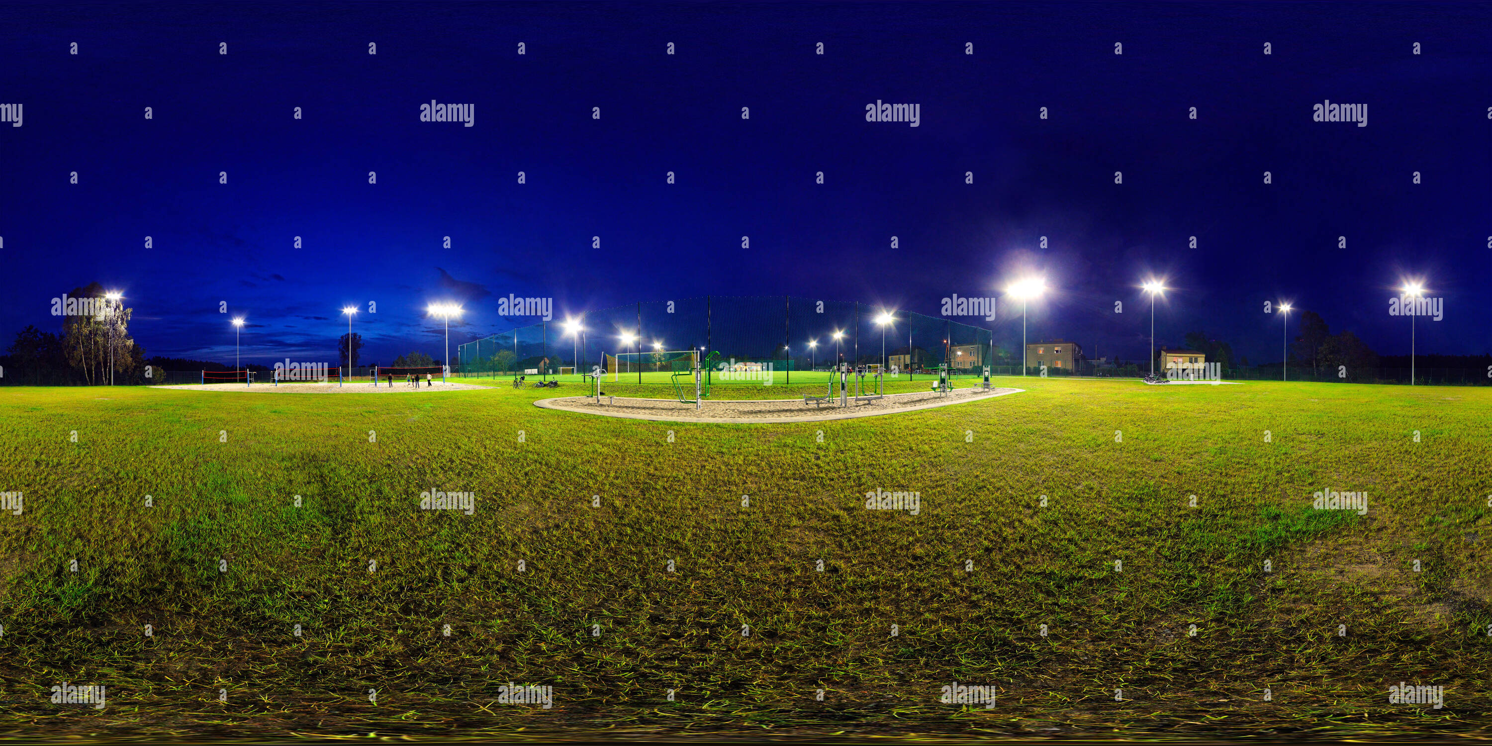 360° view of Sports objects in Gostyn 2 - Alamy