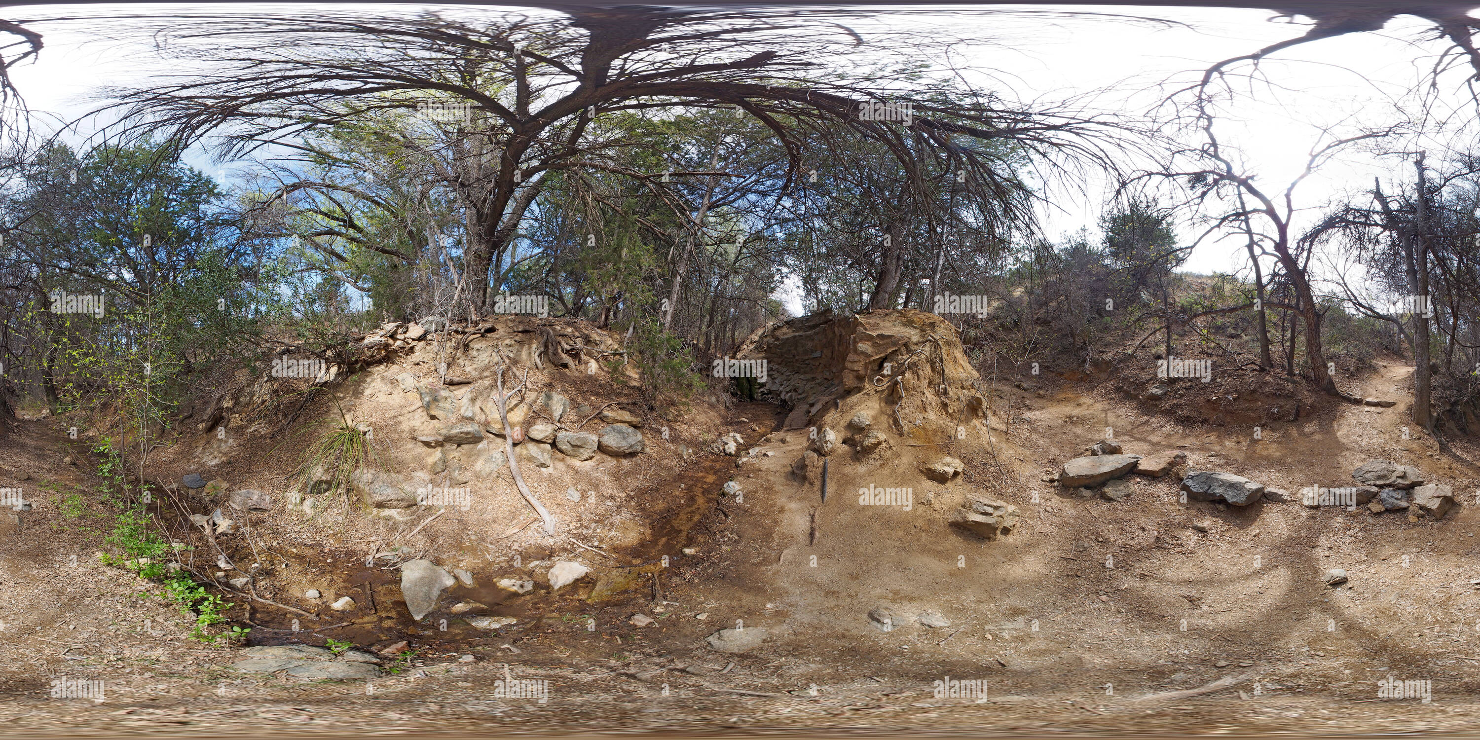 360° view of Apache Pass Spring - Alamy