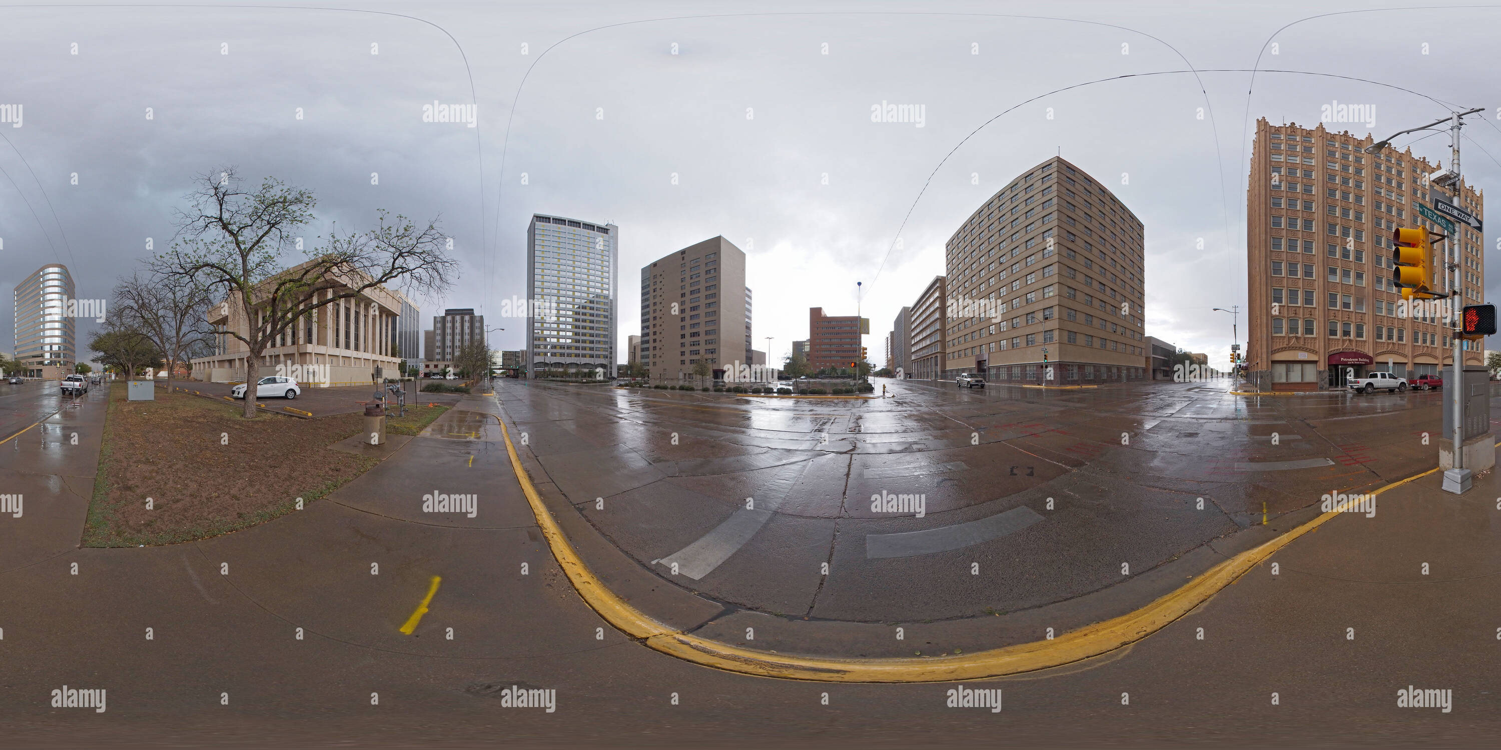 360° view of The Petroleum Building in Midland - Alamy