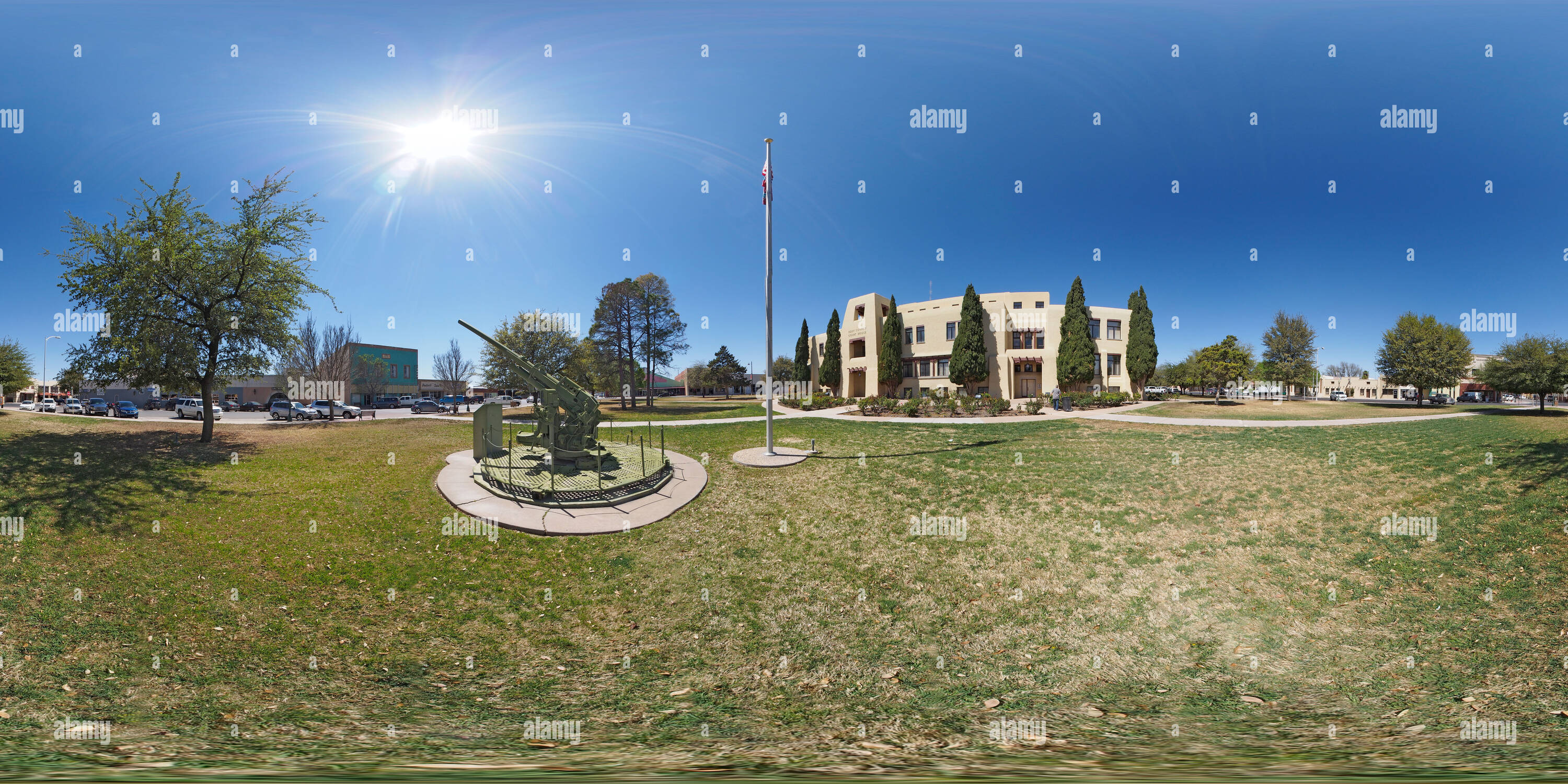 360° view of Eddy County Courthouse in Carlsbad - Alamy