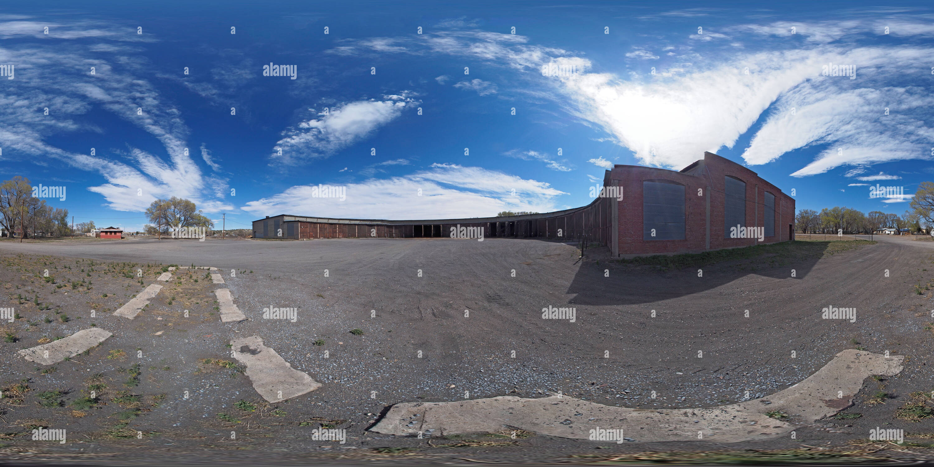 360° view of Railroad roundhouse in Las Vegas - Alamy