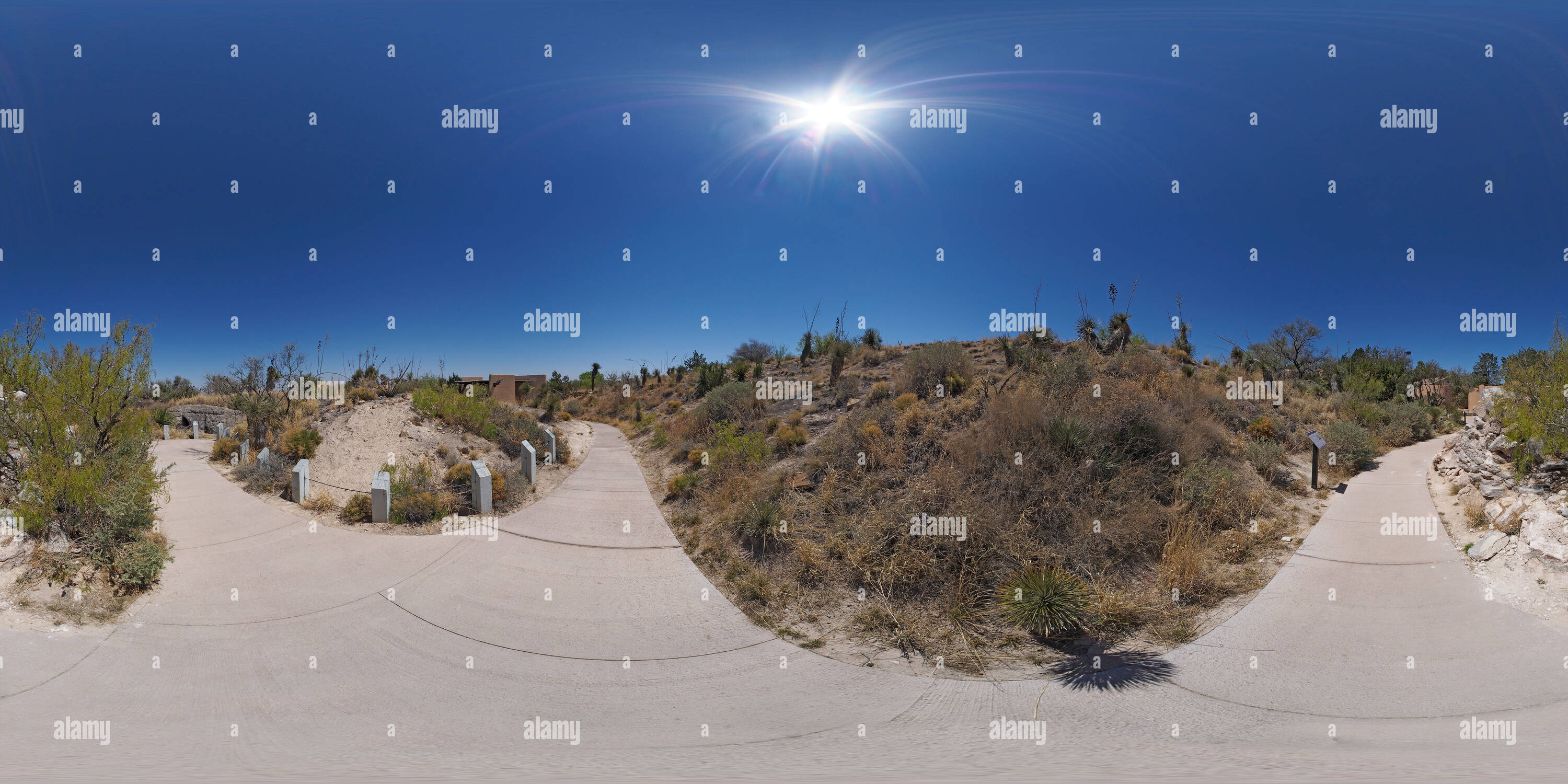 360° view of Pathway at Living Desert - Alamy