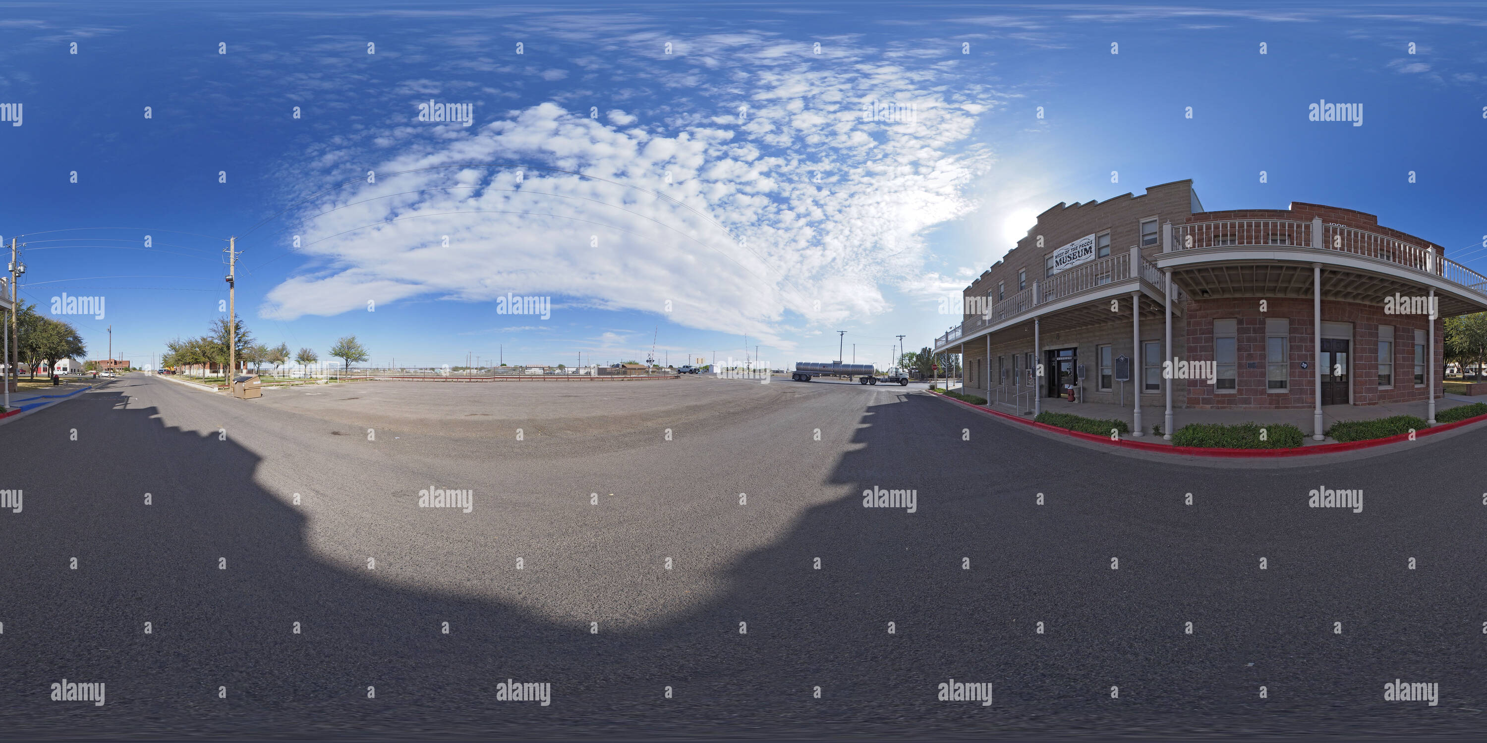 360° view of West of the Pecos Museum - Alamy