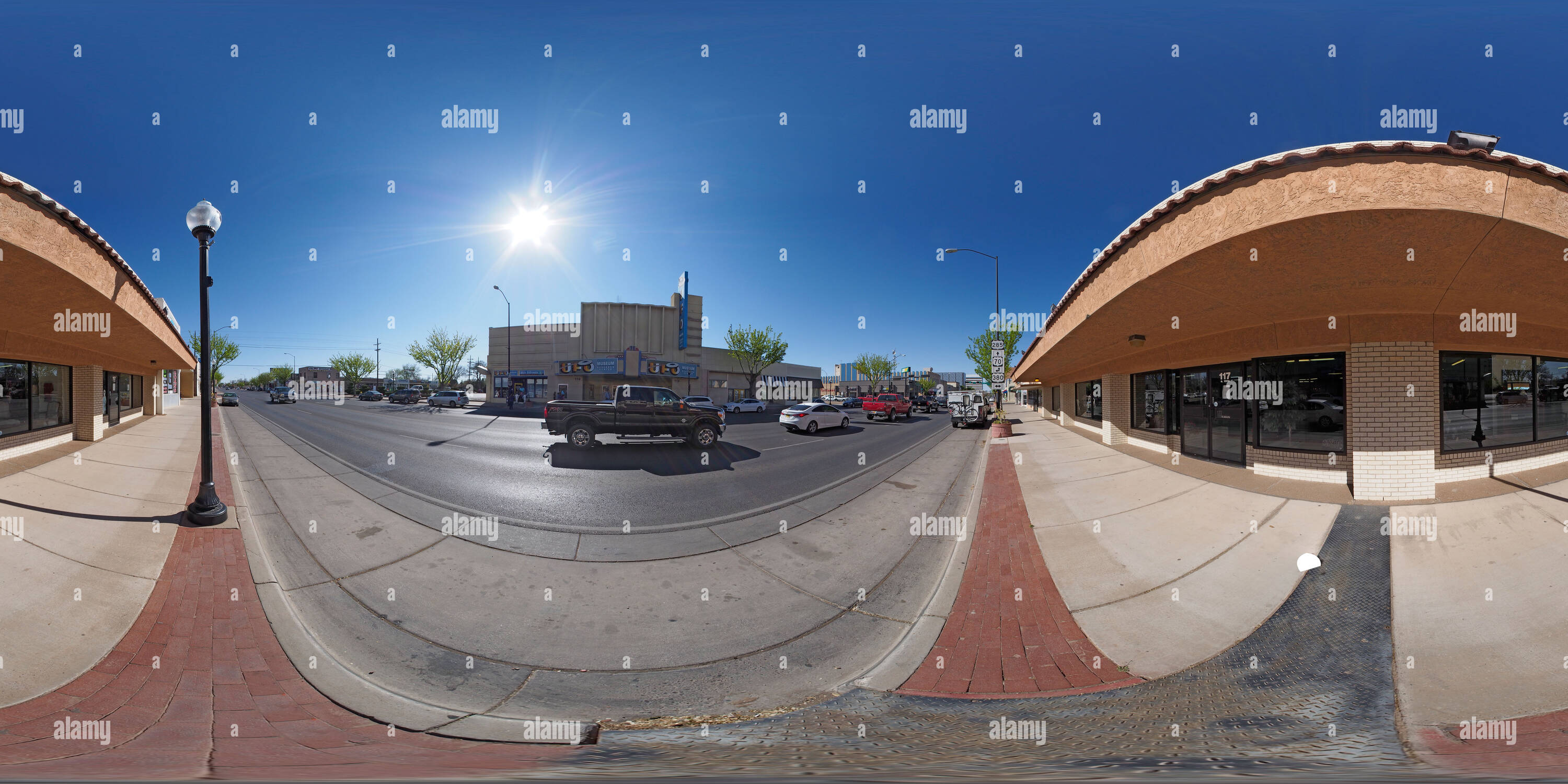 360° view of The UFO Museum in Roswell - Alamy