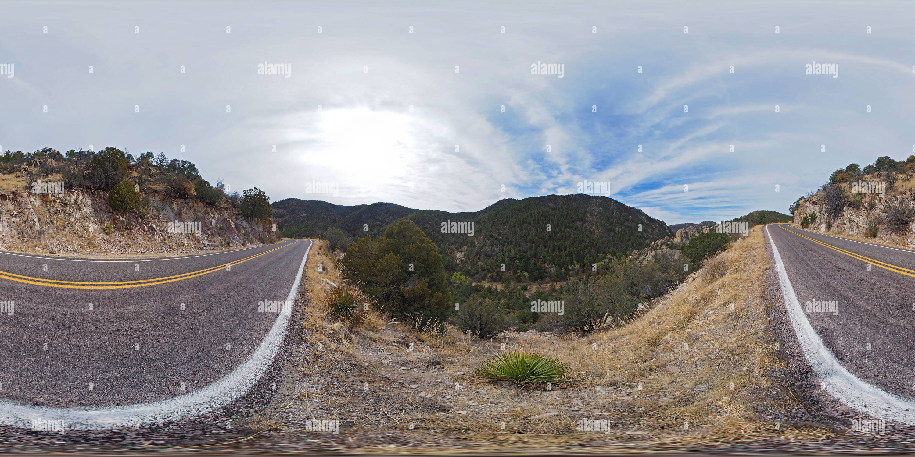 360° view of Above Gallinas Camp in the Black Range - Alamy