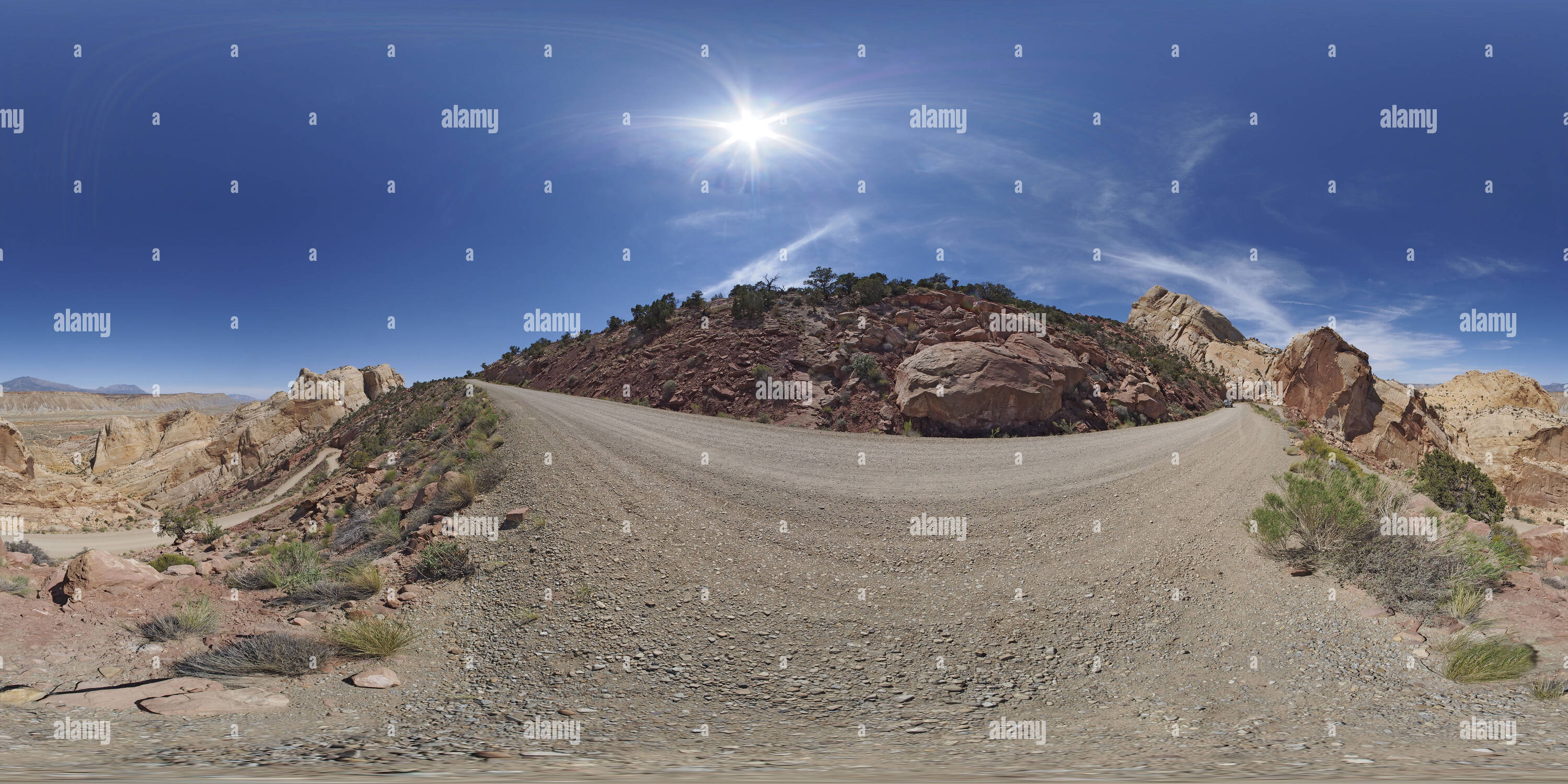 Burr trail switchbacks hi-res stock photography and images - Alamy