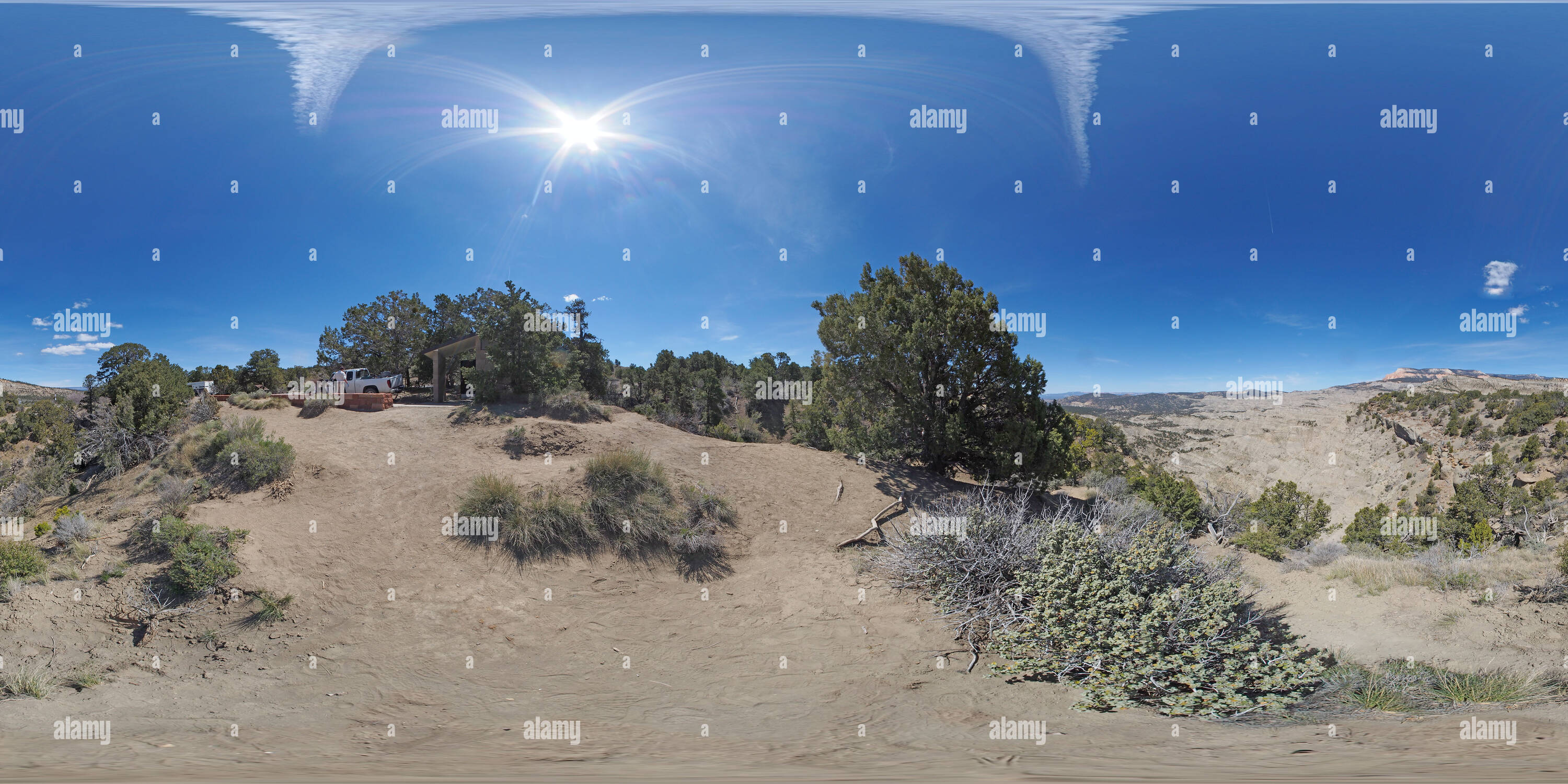 360° view of Powell Point overlook - Alamy