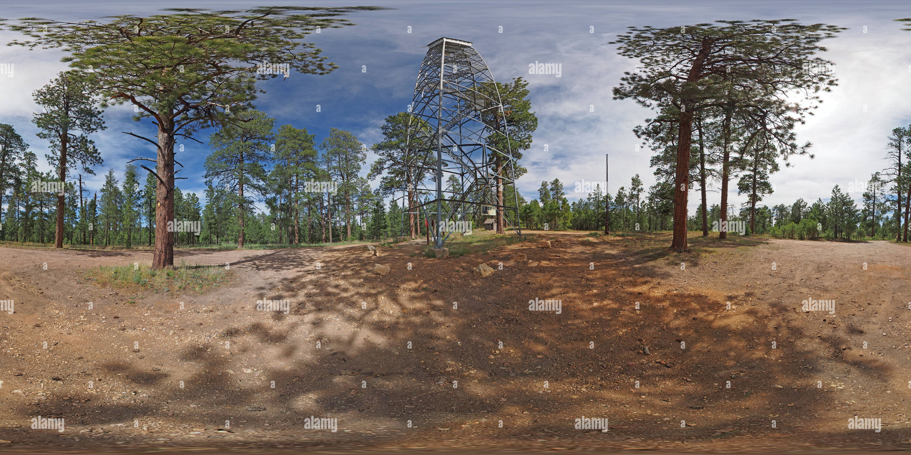 360° view of Fire lookout tower at Jacob Lake on the Kaibab Plateau - Alamy