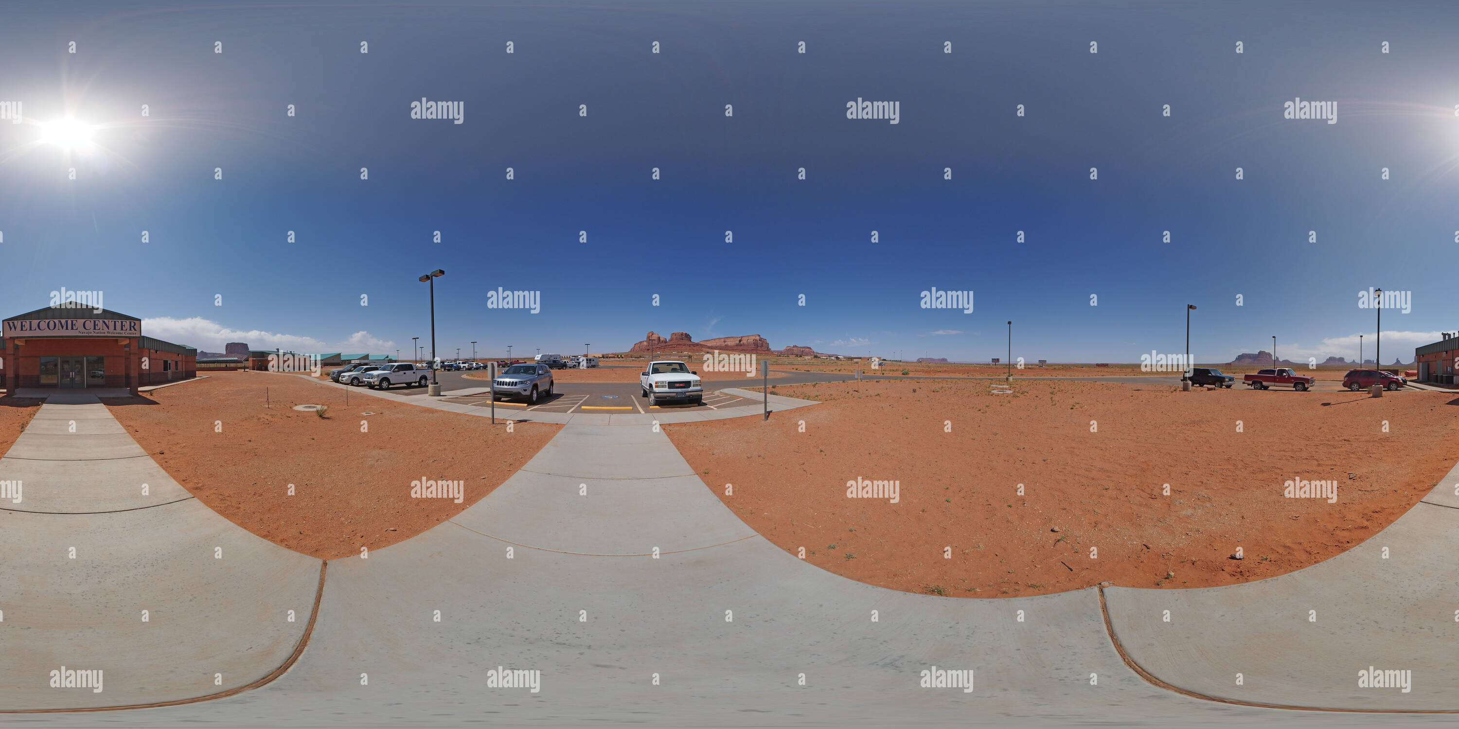 360° view of Monument Valley information - Alamy