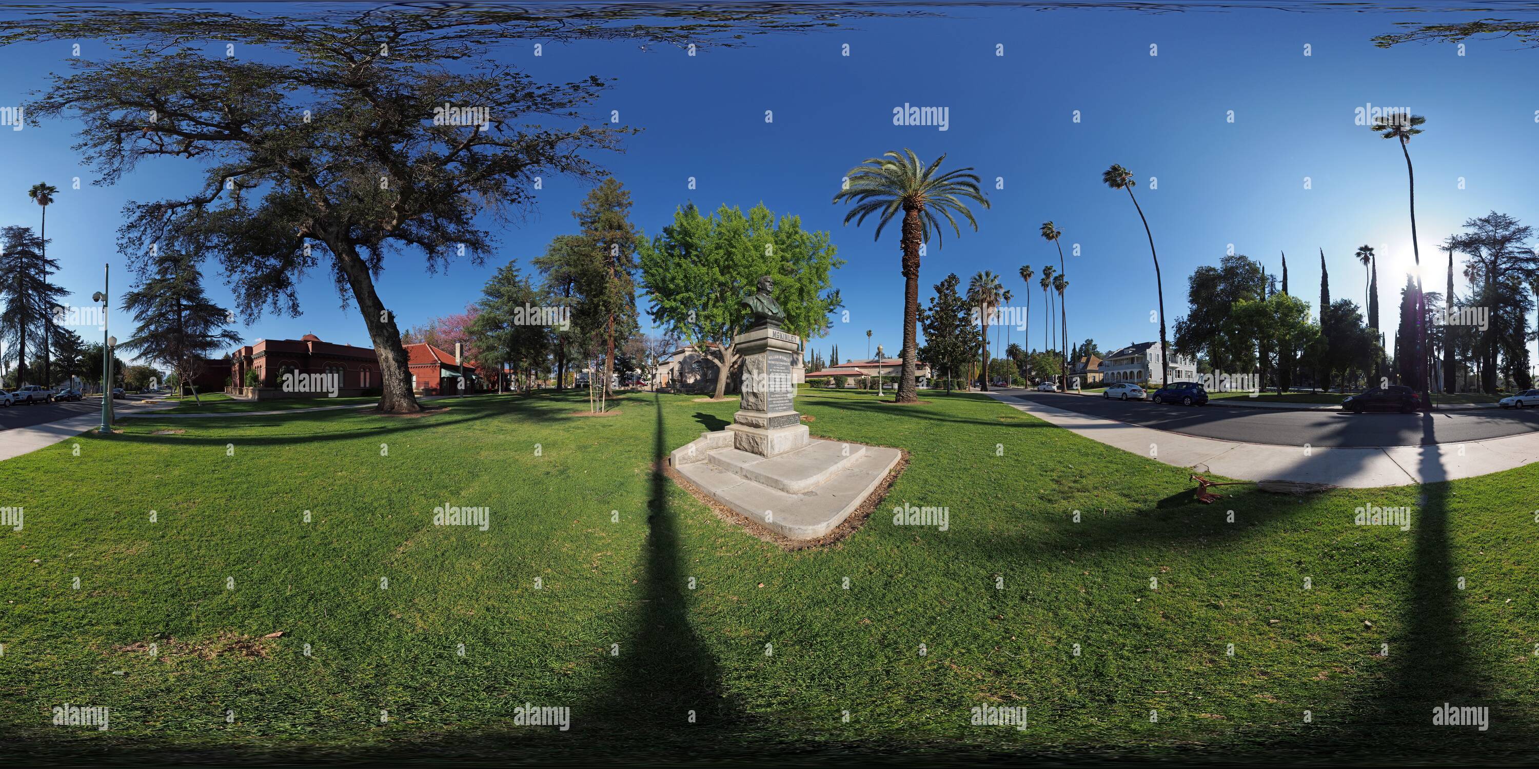 360° view of President McKinley Memorial in Redlands California - Alamy