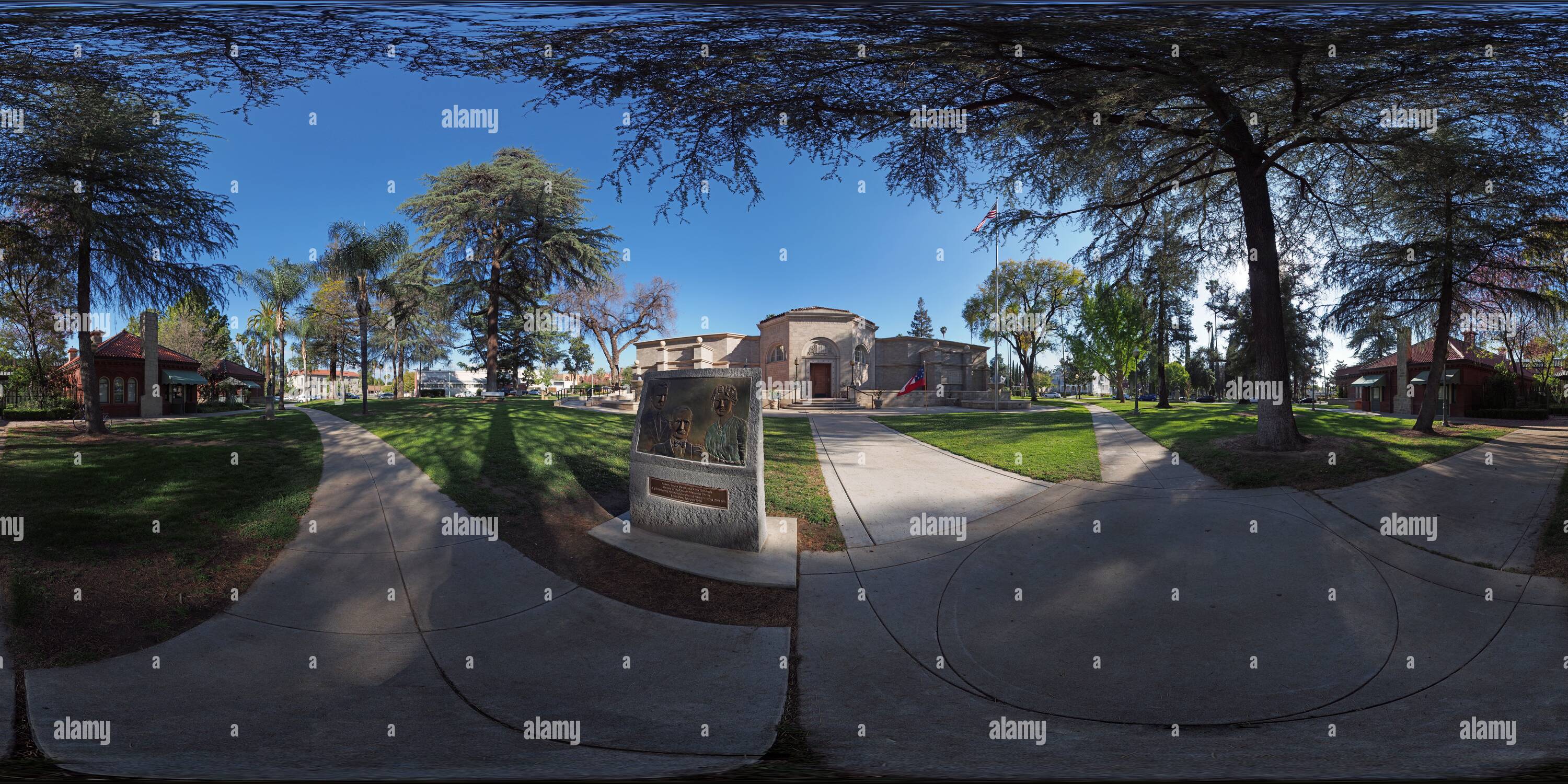 360° view of Watchorn Plaque at the Lincoln Memorial Shrine in Redlands ...