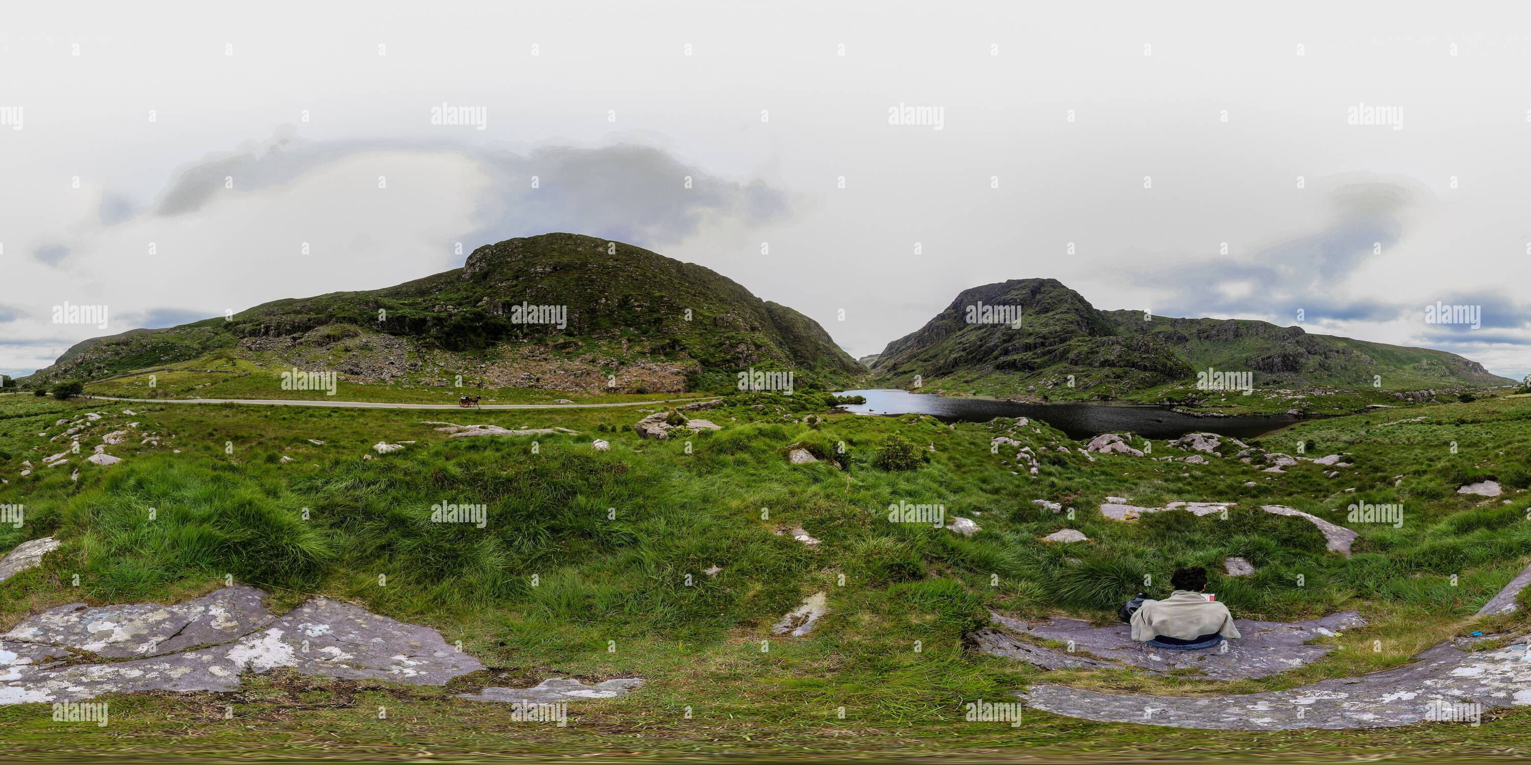 360° view of Gap of Dunloe, Co. Kerry, Ireland - Alamy
