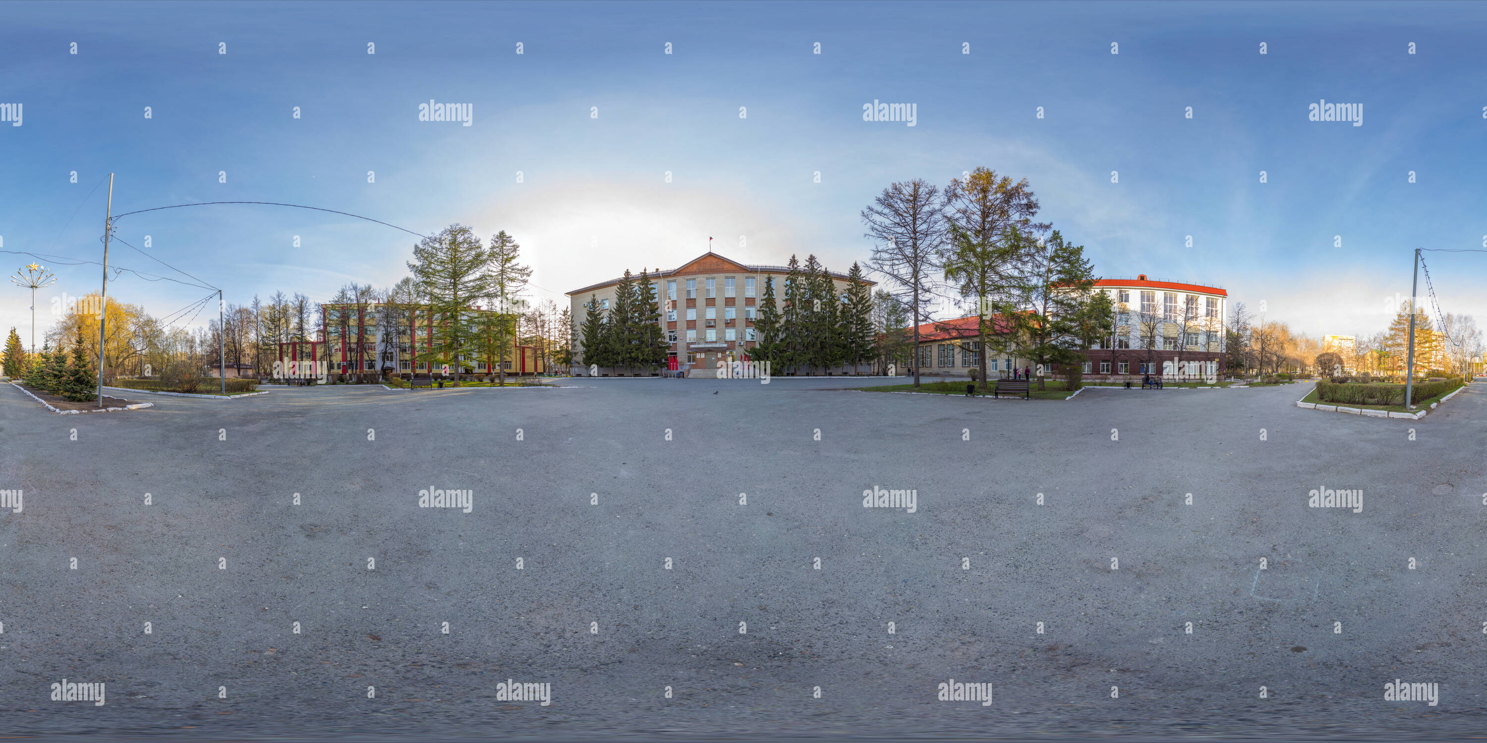 360° view of Square of the Constitution - Alamy