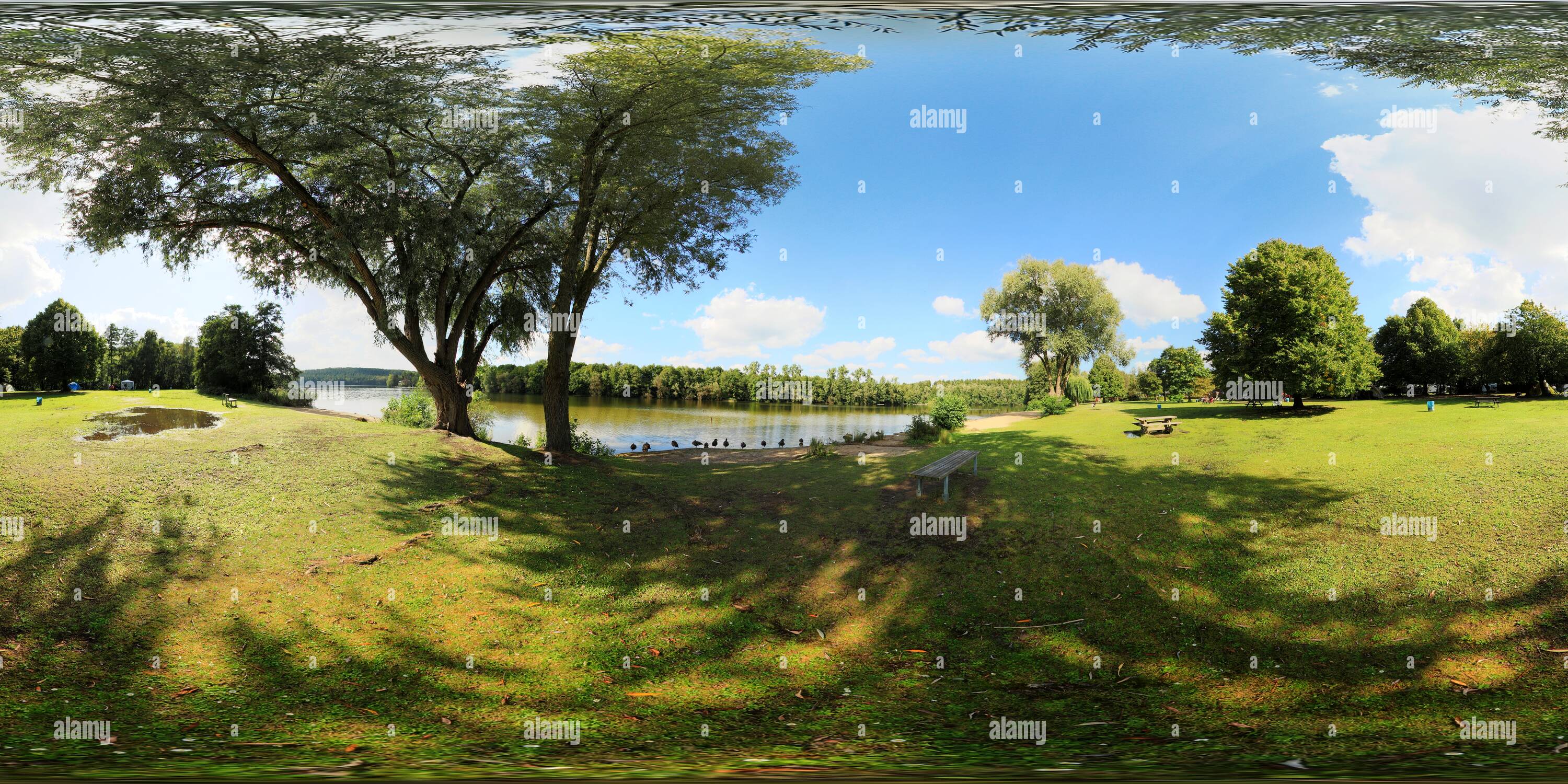 360° view of Camping Heider Bergsee bruehl germany - Alamy