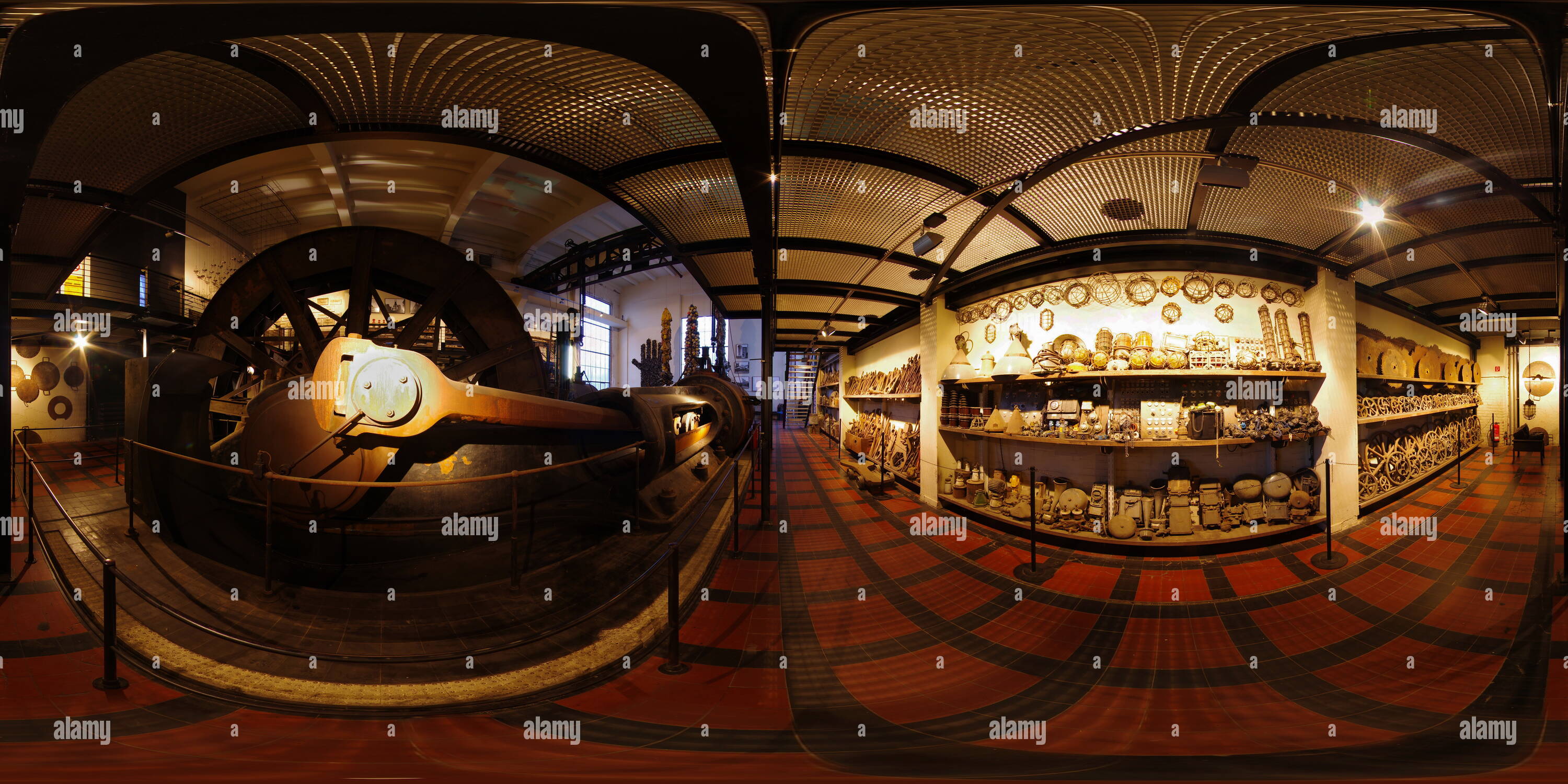360° view of Coal mine Consol, III - Alamy