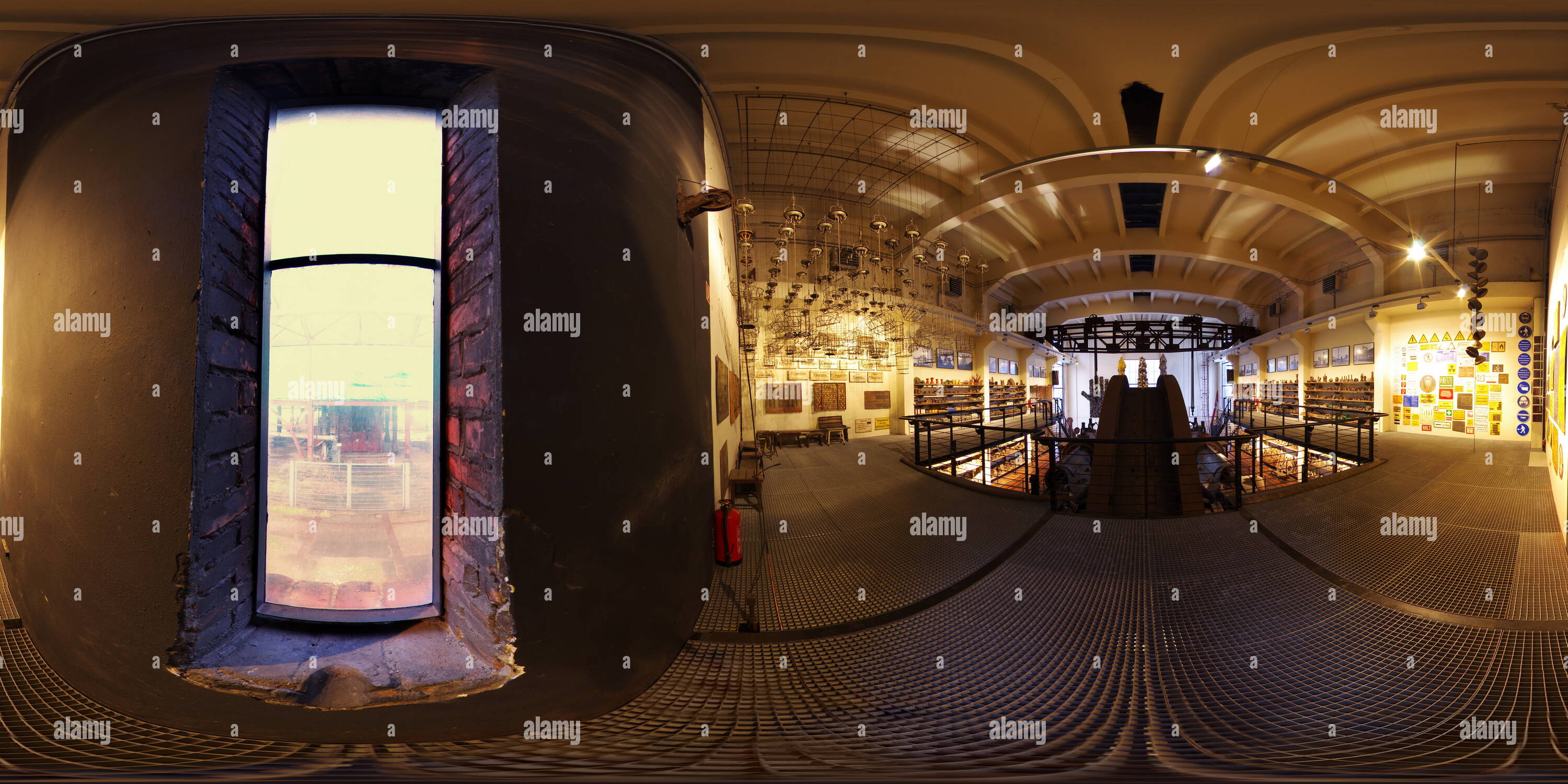 360° view of Coal Mine Consol, II - Alamy