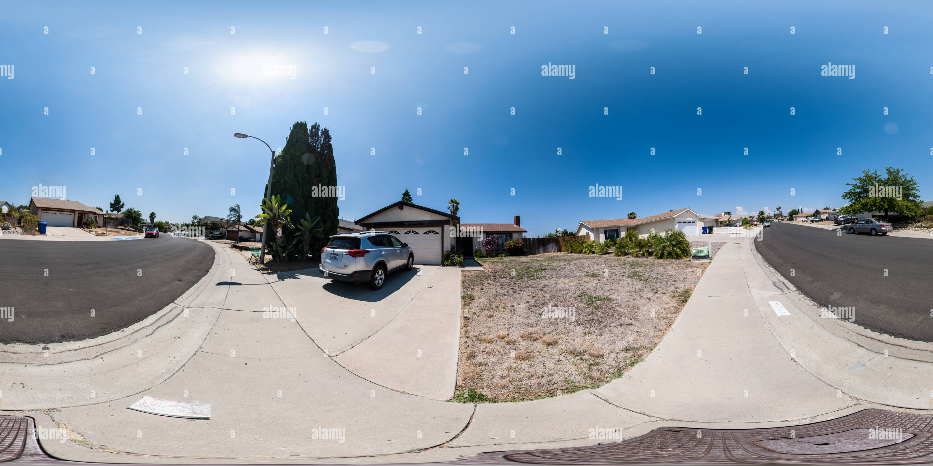 360° view of Drought in Southern California - Alamy