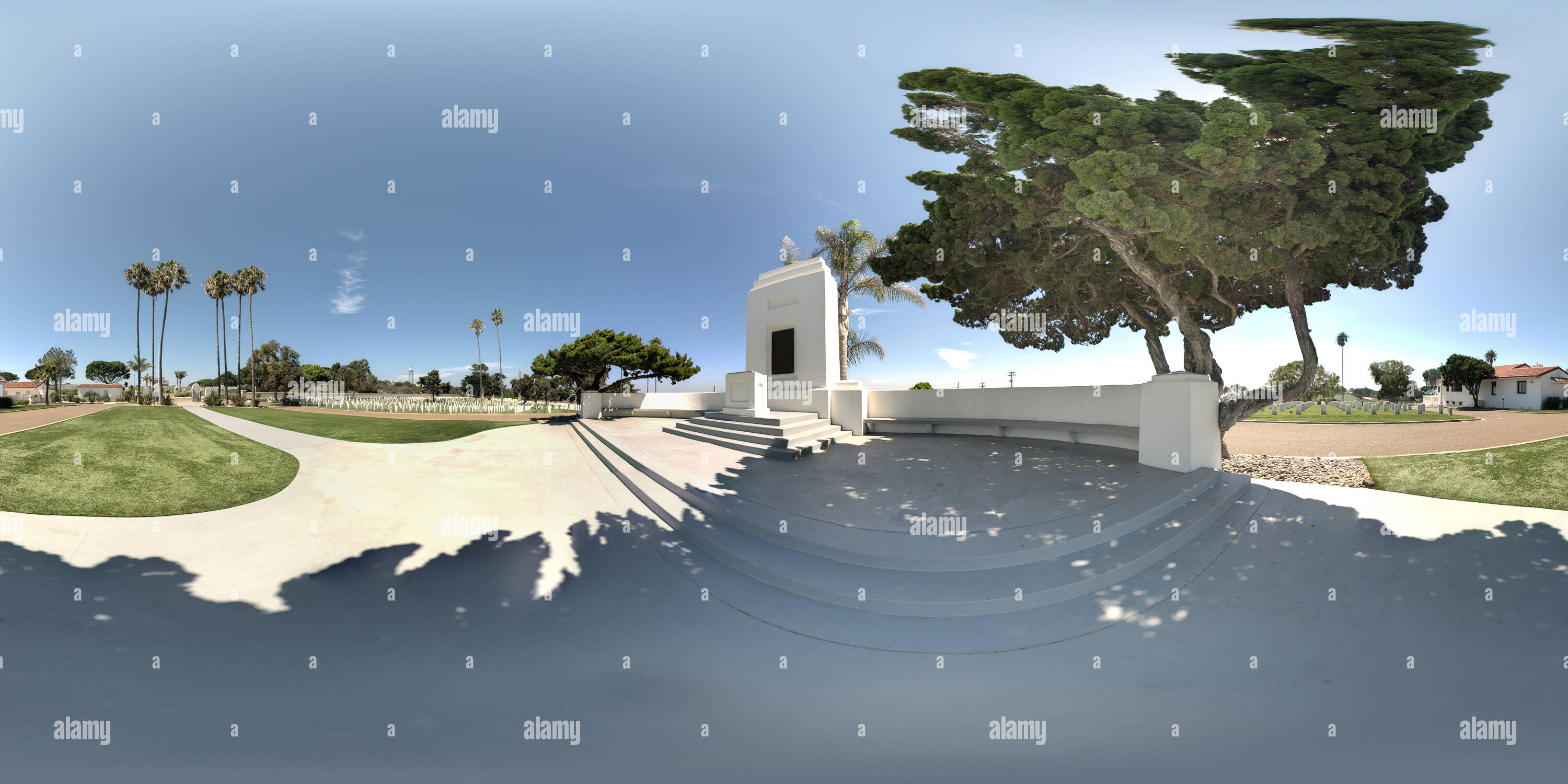 360° view of Fort Rosecrans National Cemetery - Alamy
