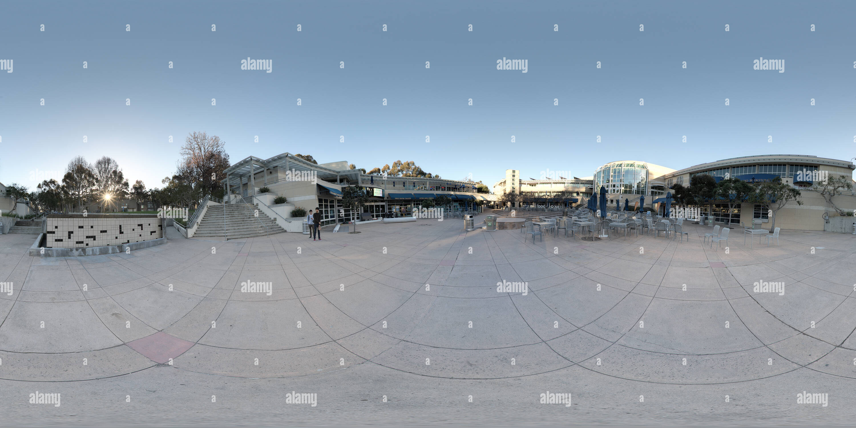 360° view of Price Center West on the UCSD Campus - Alamy