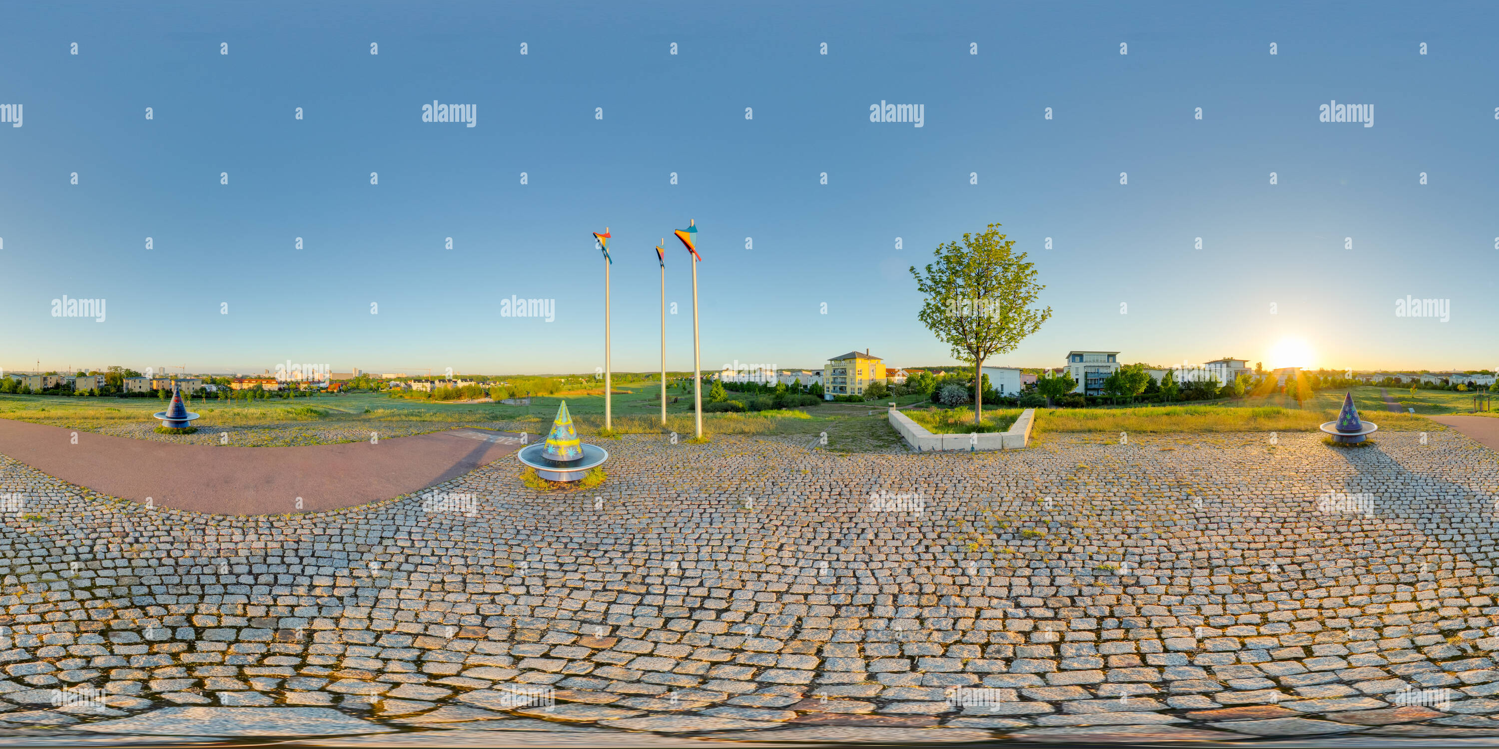 360° view of Heide Süd - Hügel - Alamy