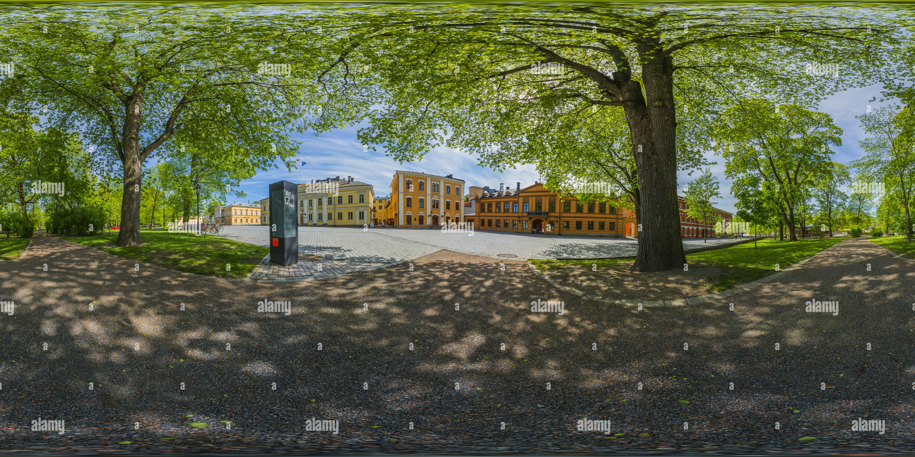 360° view of The Old Great Square - Alamy