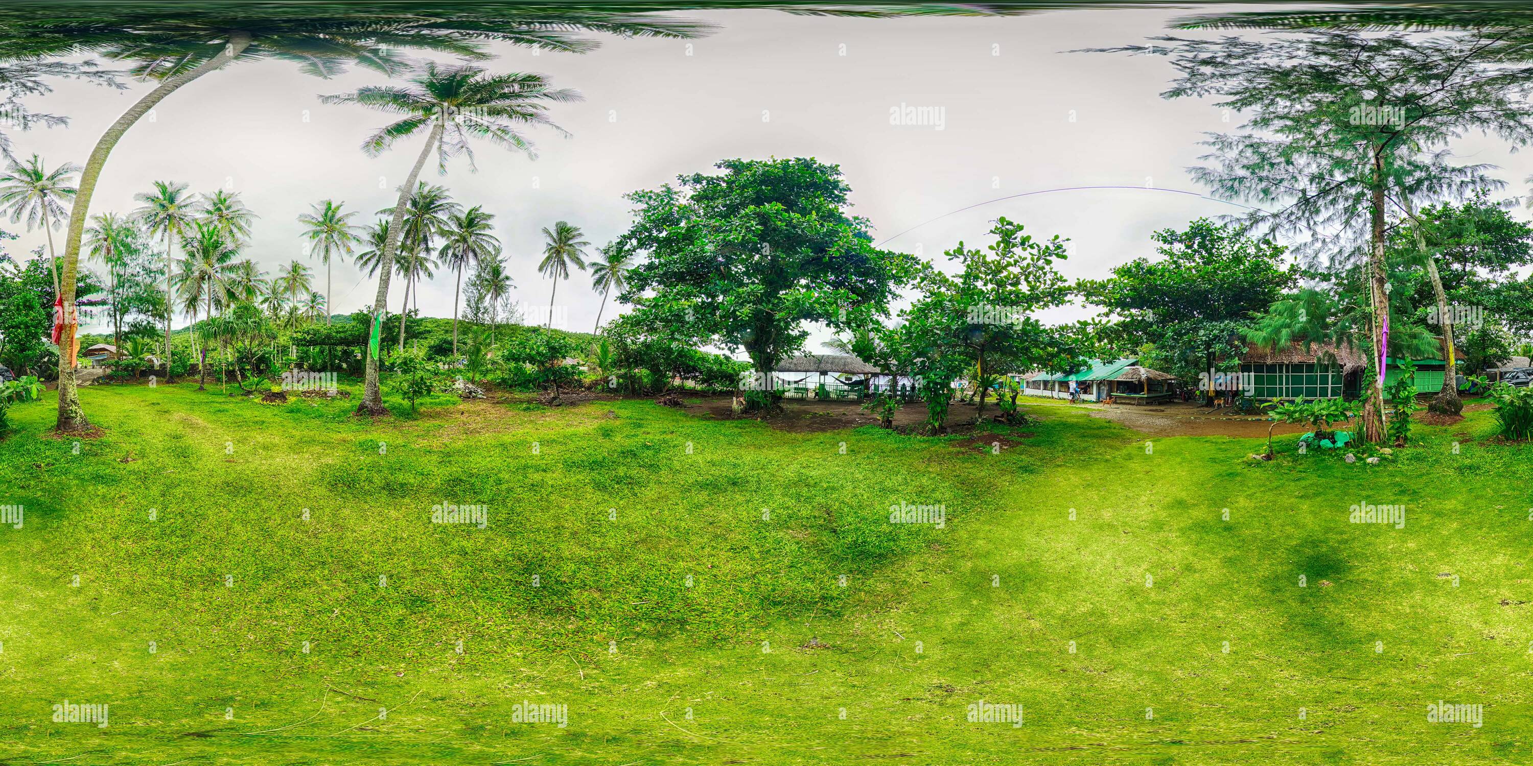 360° view of D' Aplaya Surf Camp - Alamy