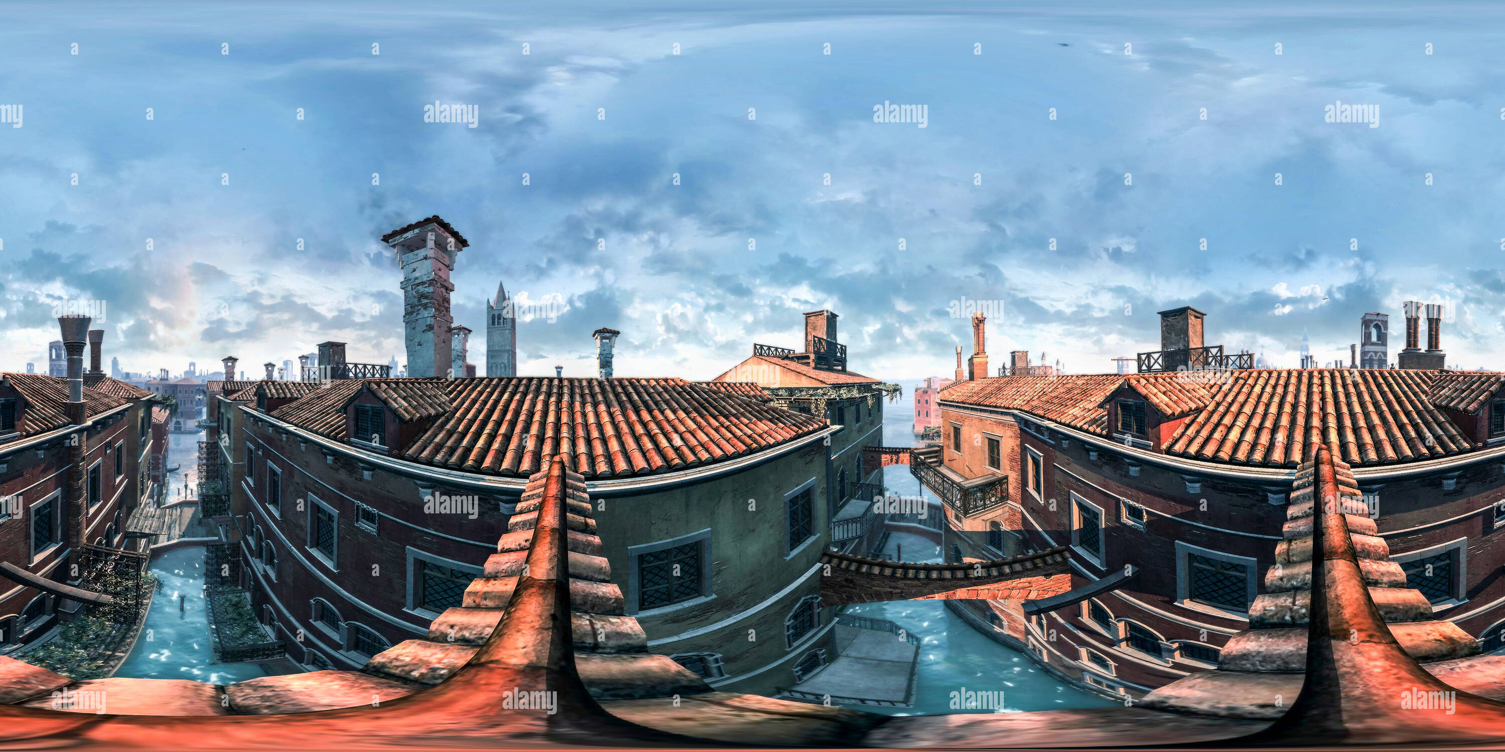 360° view of Assassins Creed 9 - Alamy