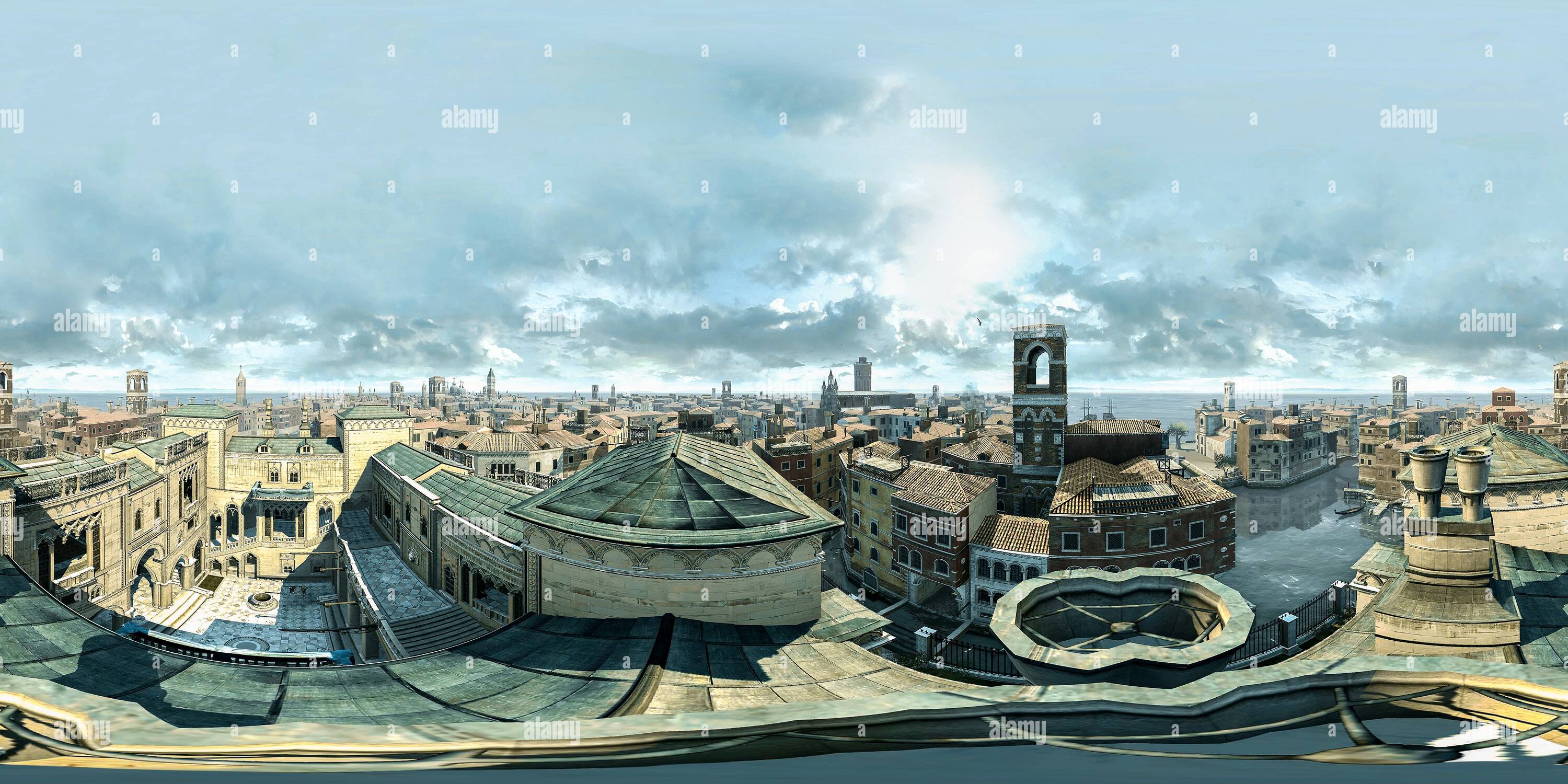 360° view of Assassins Creed 13 - Alamy