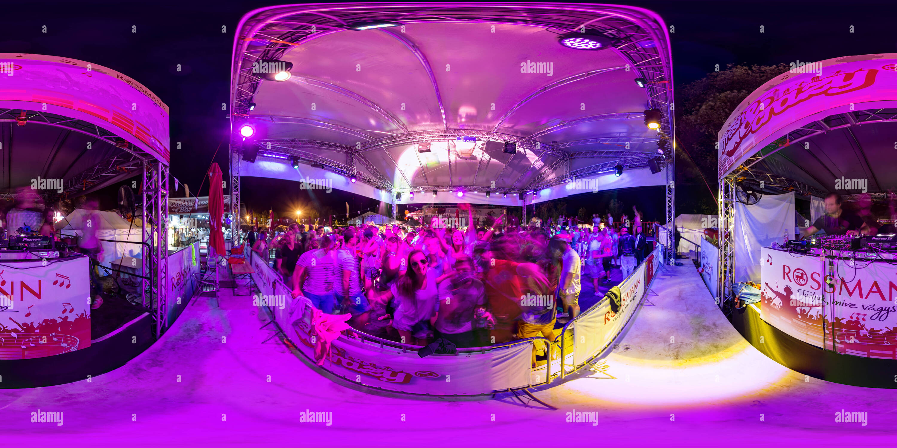 360° view of Balaton Sound Balaton Sound Music Festival 45 - Alamy