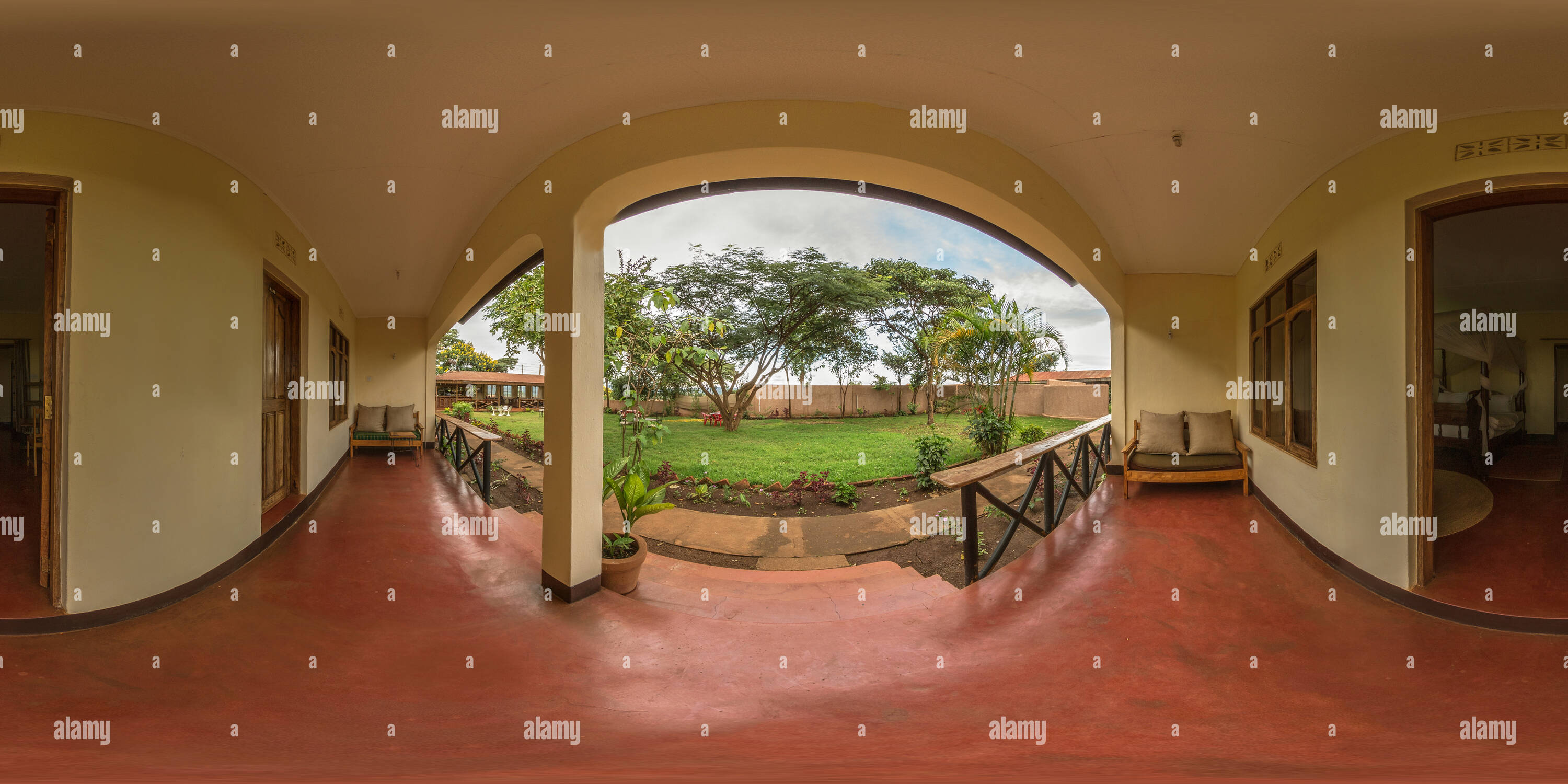 360° view of Crater Rim View Lodge, Exterior Bedroom Sitting Area ...