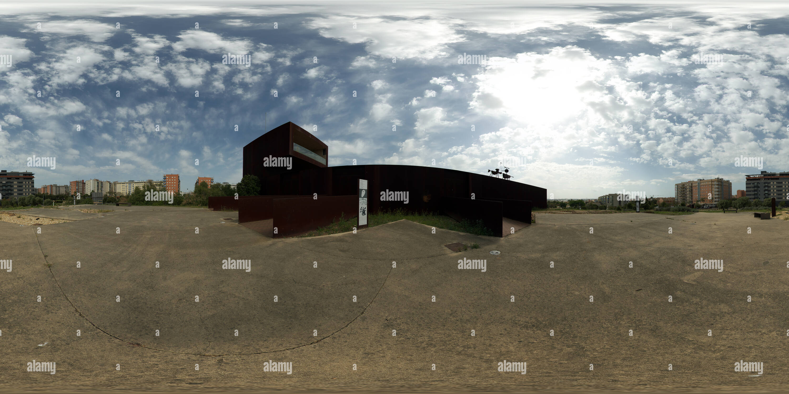 360° view of Huelva University, Campus del Carmen - Alamy